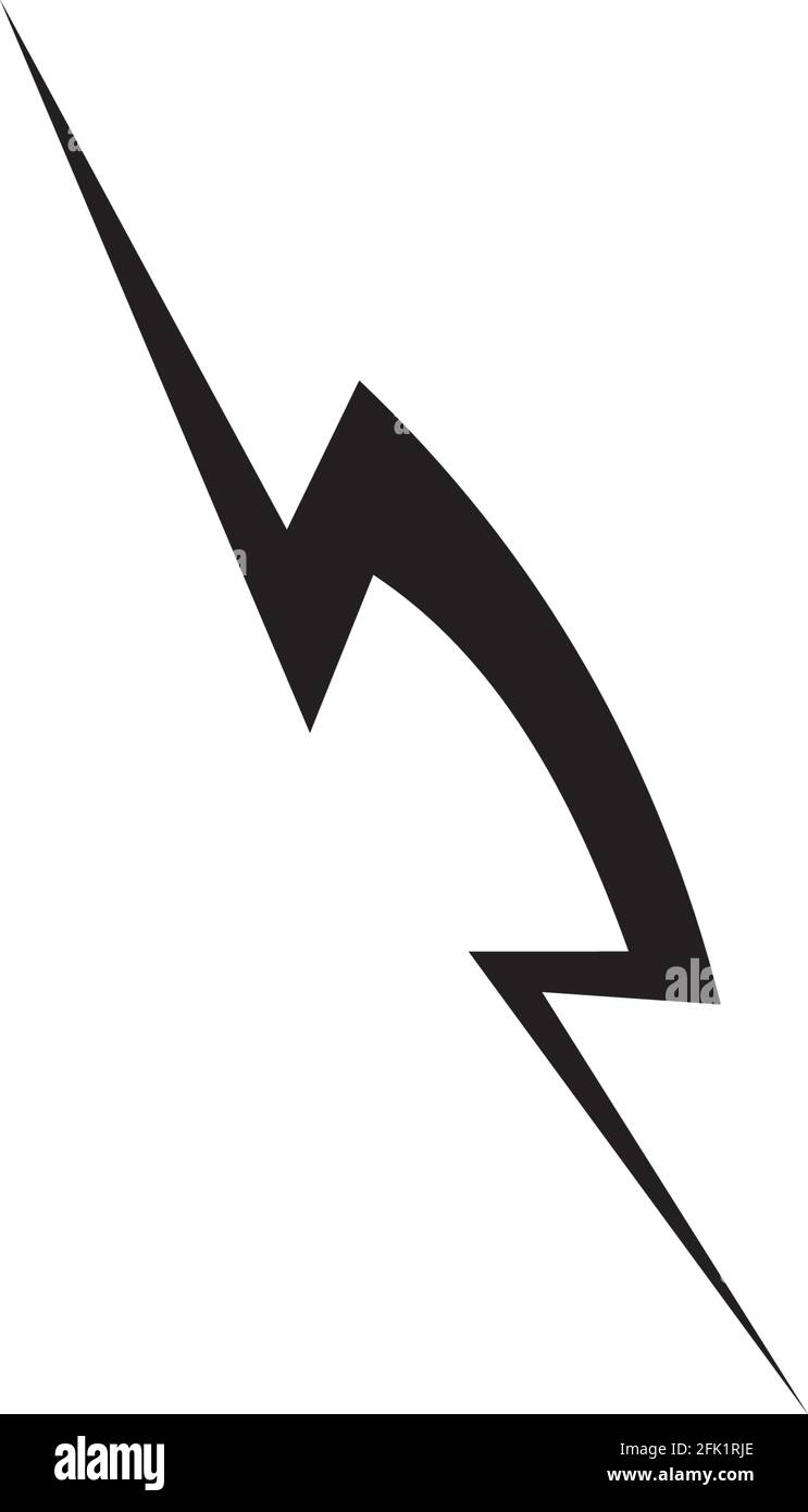 lightning logo icon and symbols Stock Vector Image & Art - Alamy