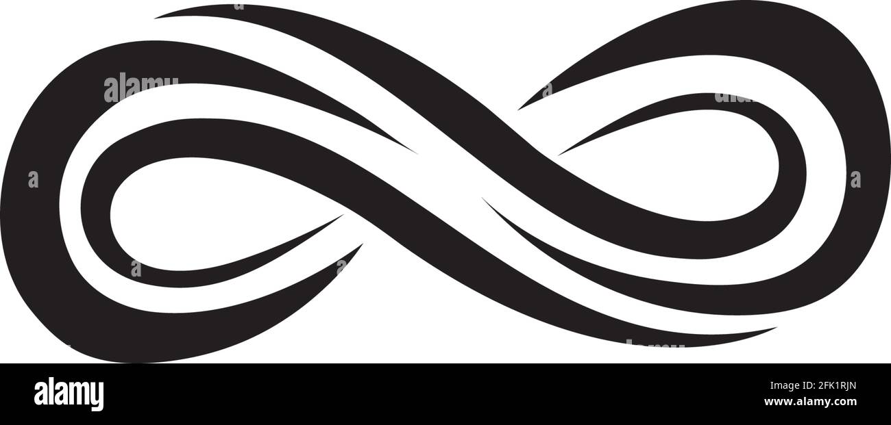 Infinity Design Vector icon illustration Logo template design Stock ...