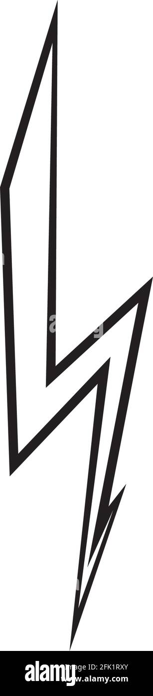 lightning logo icon and symbols Stock Vector Image & Art - Alamy
