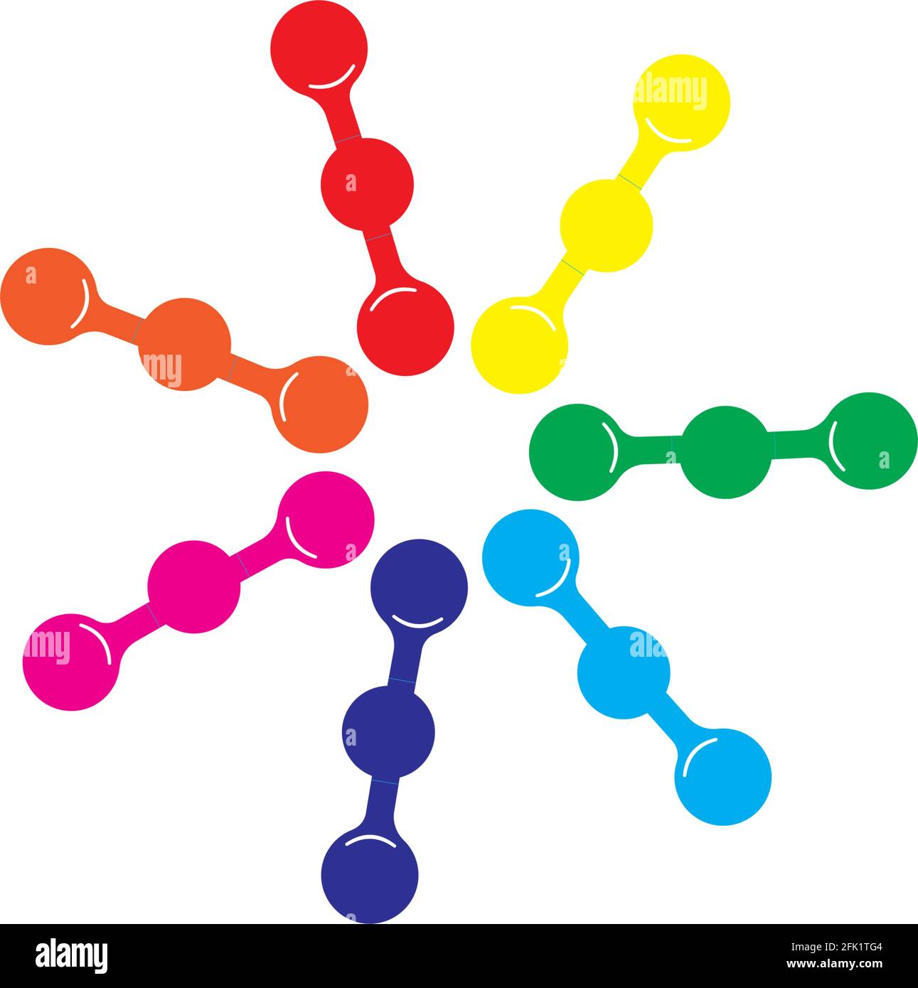 Molecule symbol logo template vector illustration design Stock Vector ...