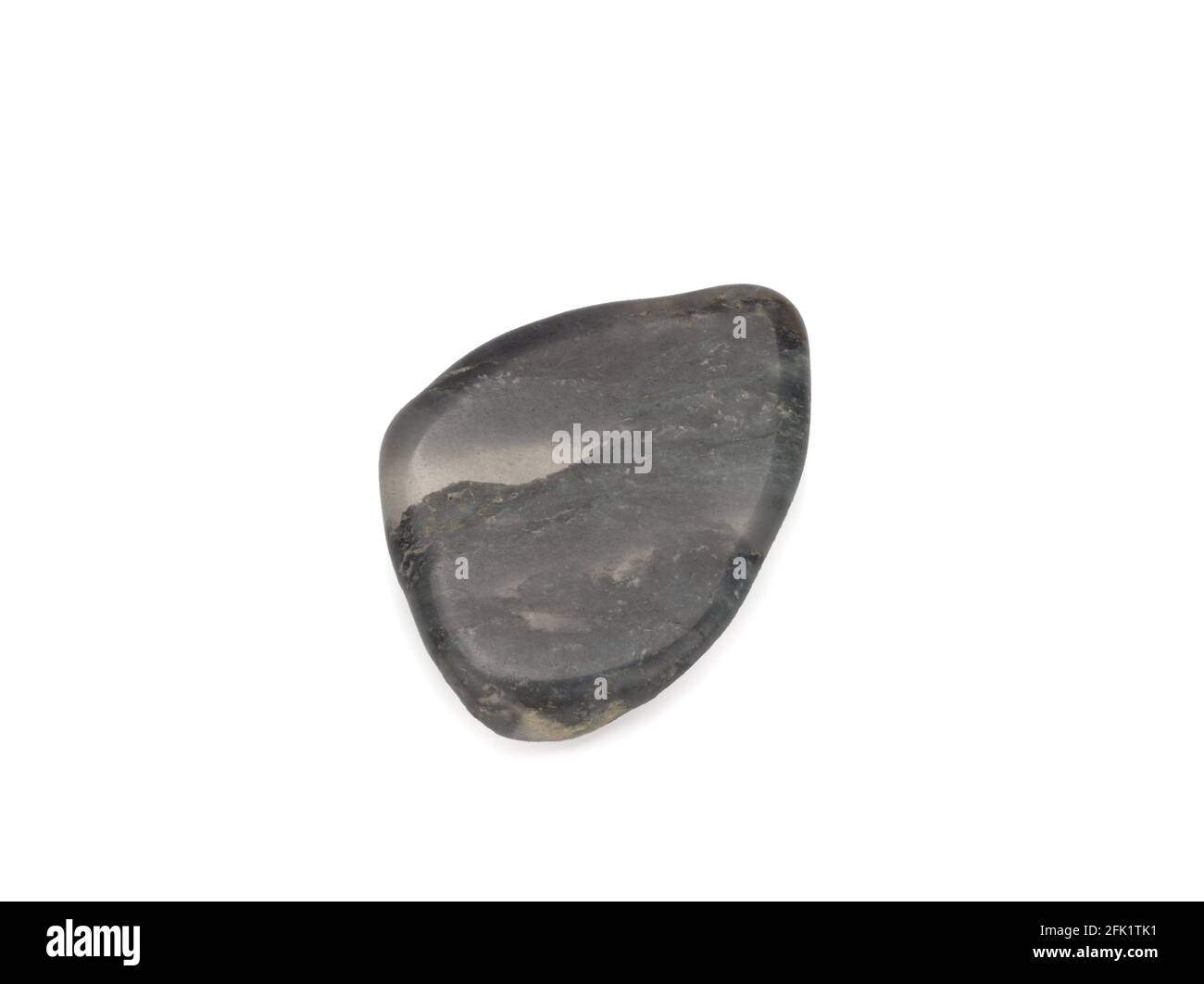 macro shooting of natural stone - black quartz mineral gem stone ...