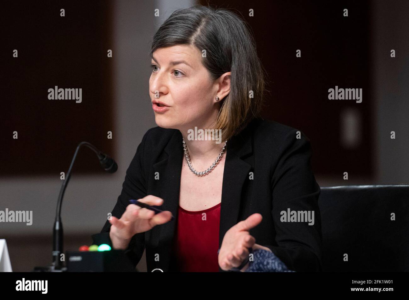 Washington, United States Of America. 27th Apr, 2021. Elizabeth Field ...