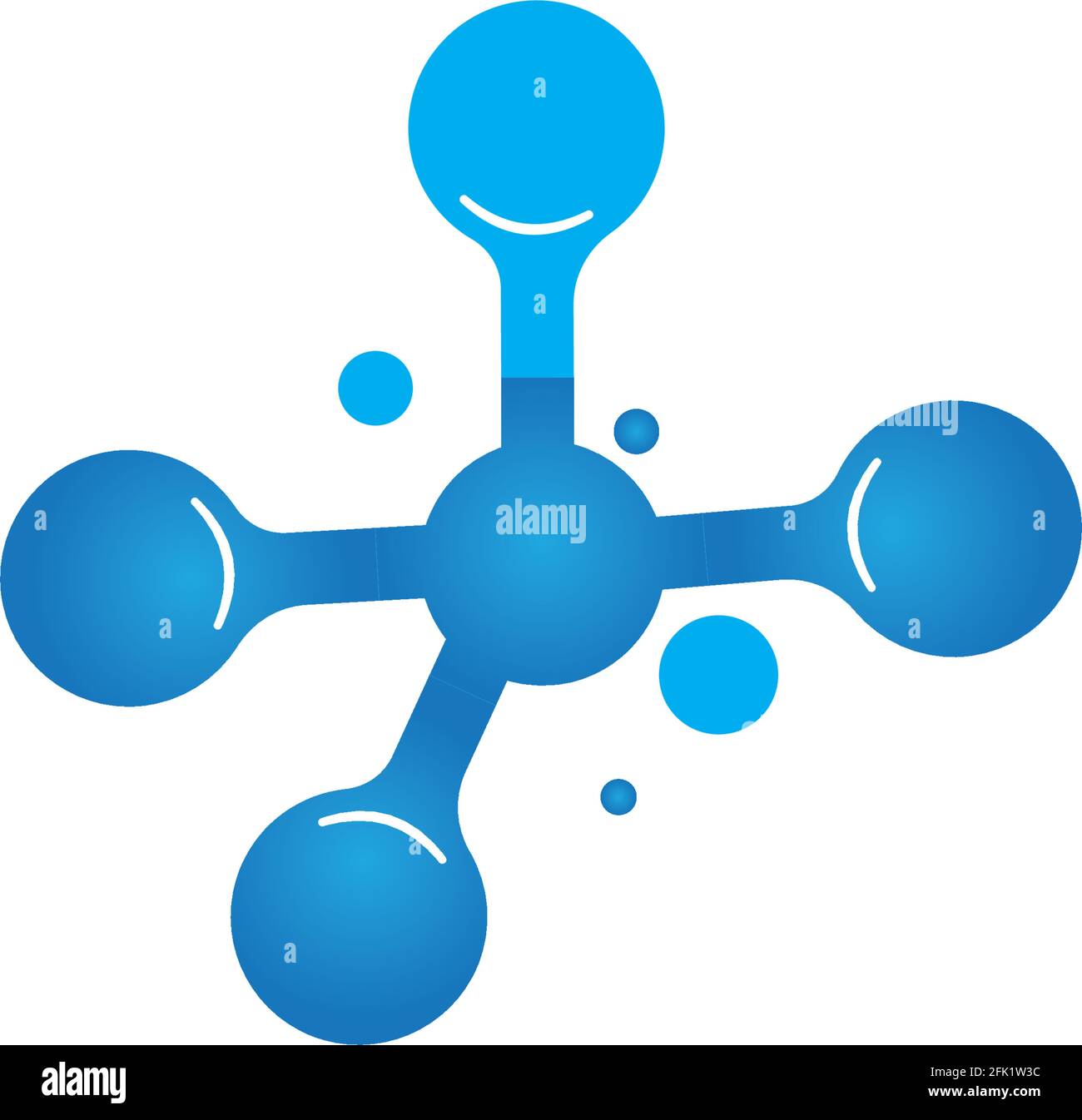 Molecule symbol logo template vector illustration design Stock Vector ...