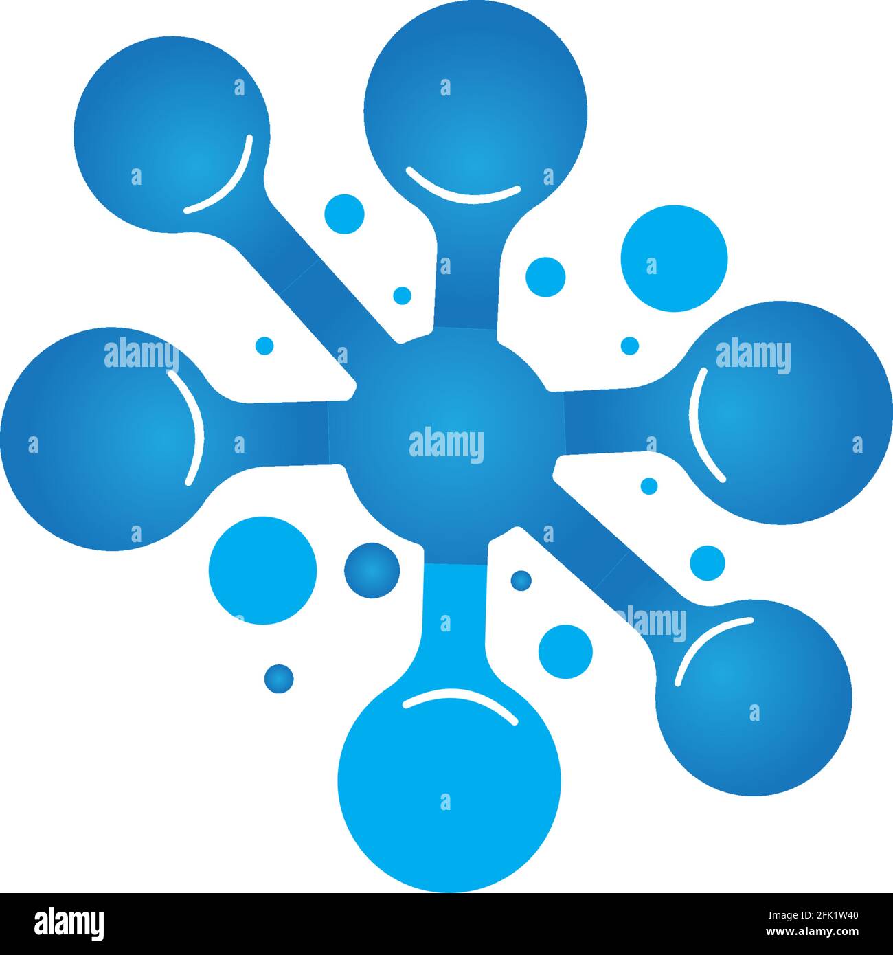 Molecule symbol logo template vector illustration design Stock Vector ...