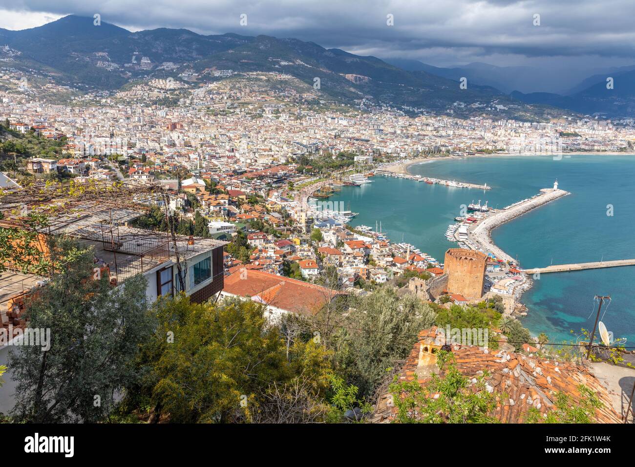 Alanya turkey mediterranean alaiye hi-res stock photography and images ...