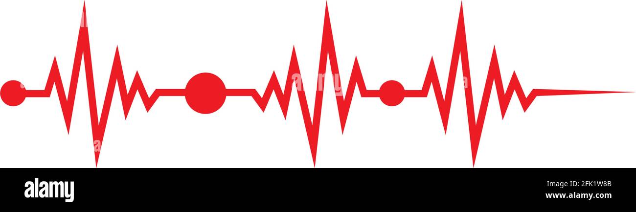 art design health medical heartbeat pulse Stock Vector Image & Art - Alamy