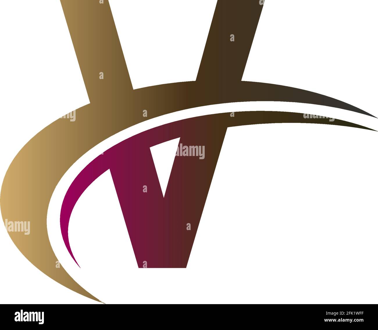 Mix of letter with quick slash design logo icon concept template Stock ...