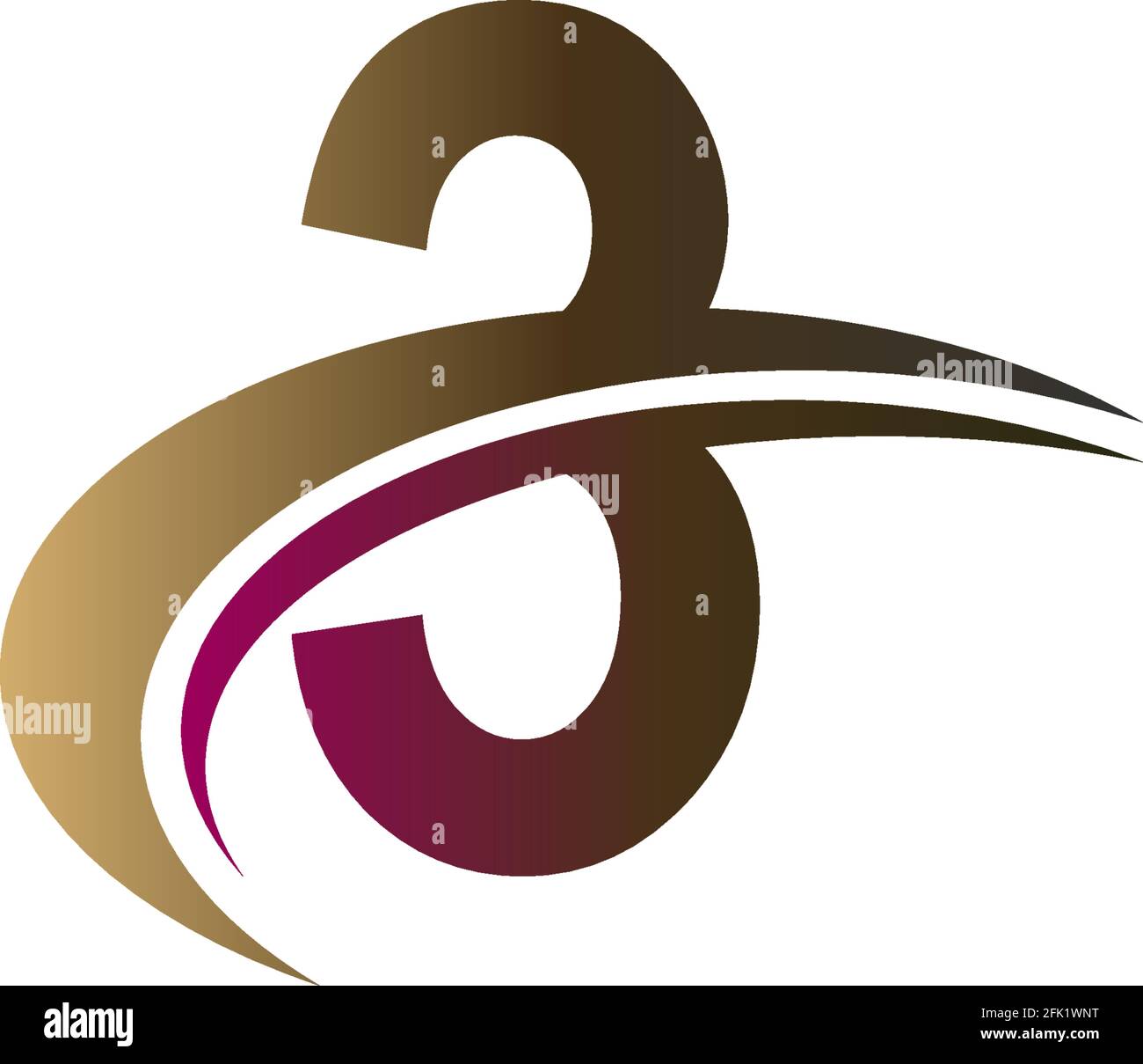 Mix of letter with quick slash design logo icon concept template Stock ...