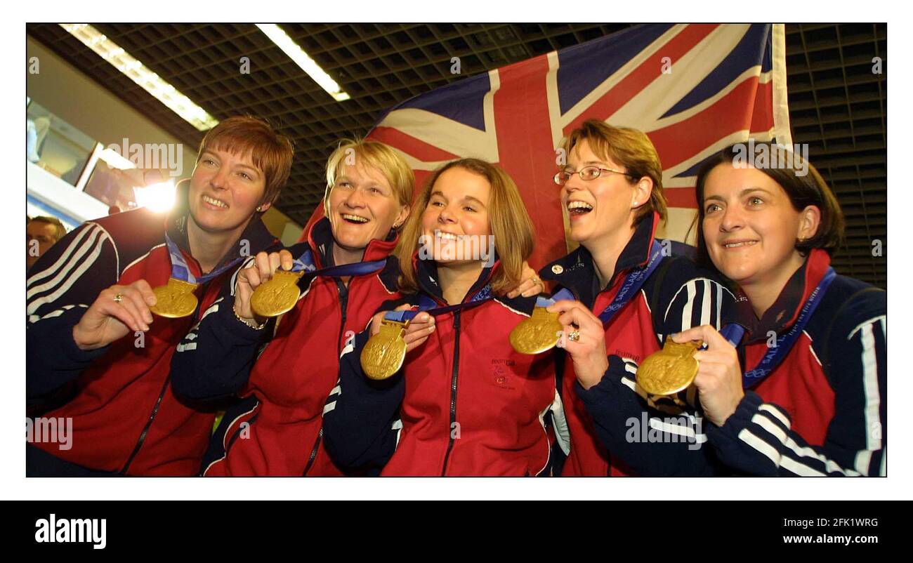 Margaret Morton,Rhona Martin,Fiona mac Donald, Janice Rankin and Debbie ...