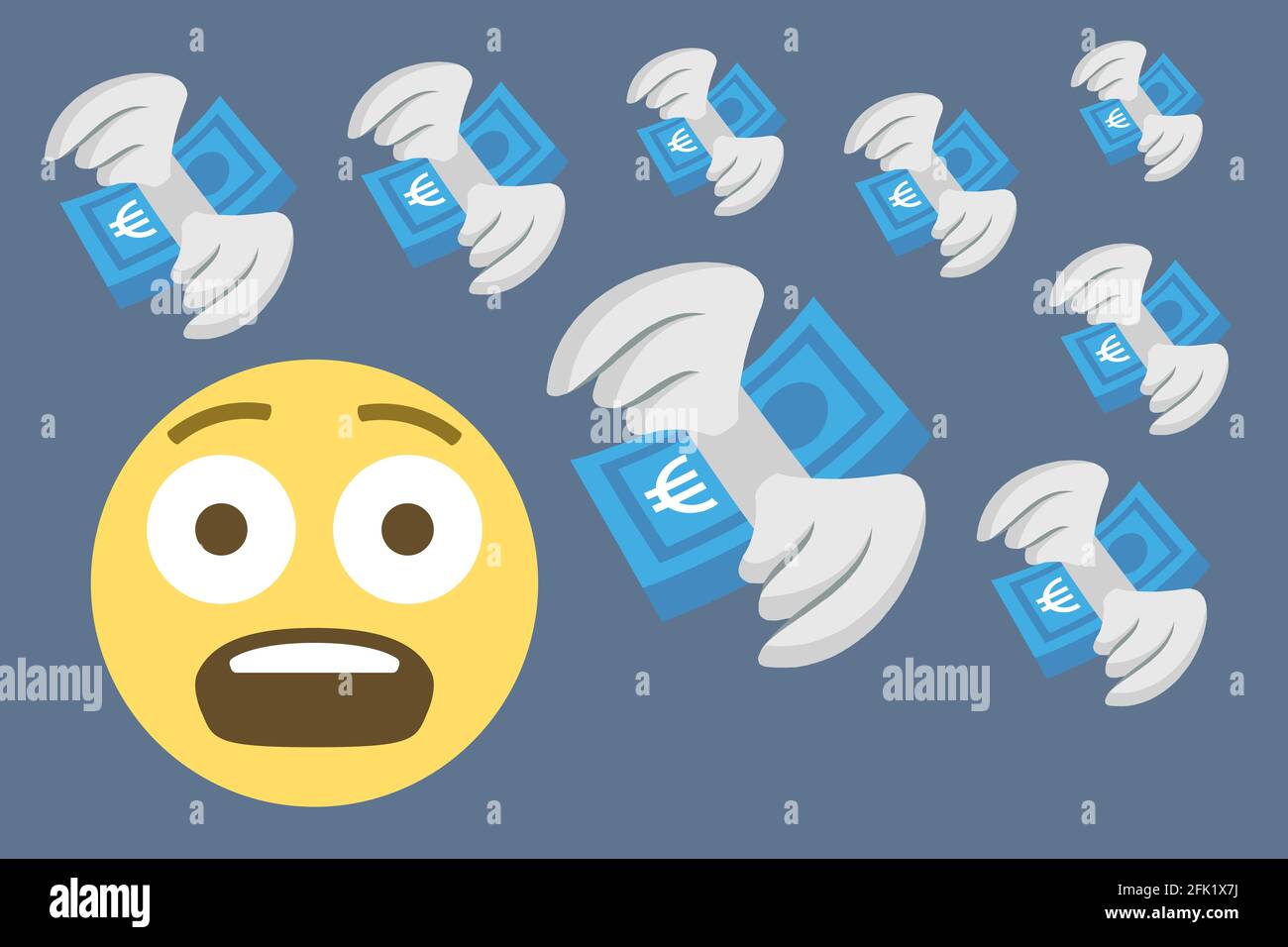 Money face emoji hi-res stock photography and images - Alamy