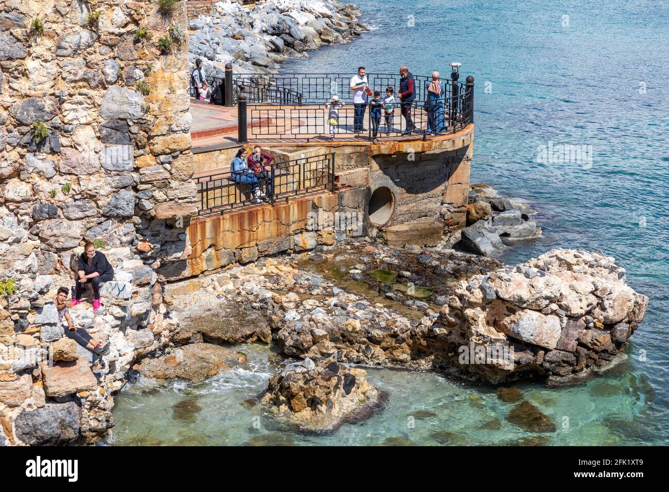 Turkey ruins castle hi-res stock photography and images - Alamy