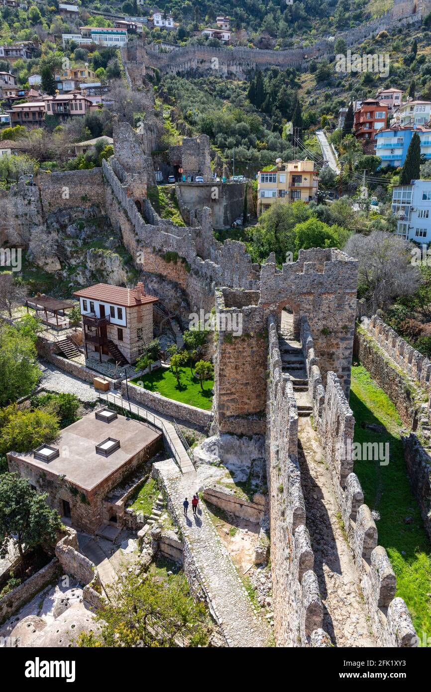 Turkey ruins castle hi-res stock photography and images - Alamy