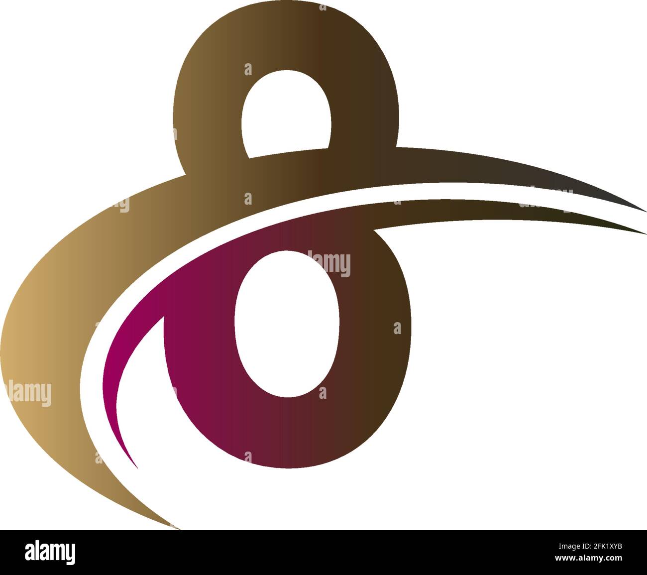 Mix of letter with quick slash design logo icon concept template Stock ...