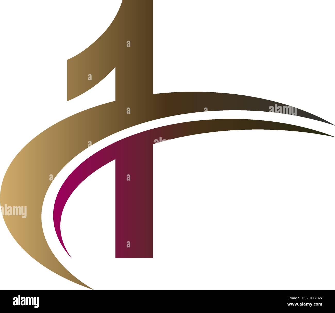 Mix of letter with quick slash design logo icon concept template Stock ...