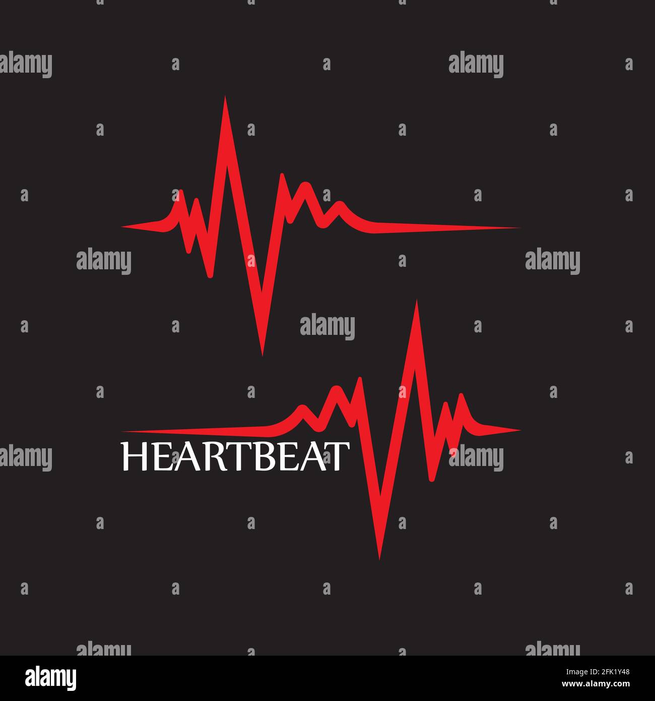 art design health medical heartbeat pulse Stock Vector Image & Art - Alamy