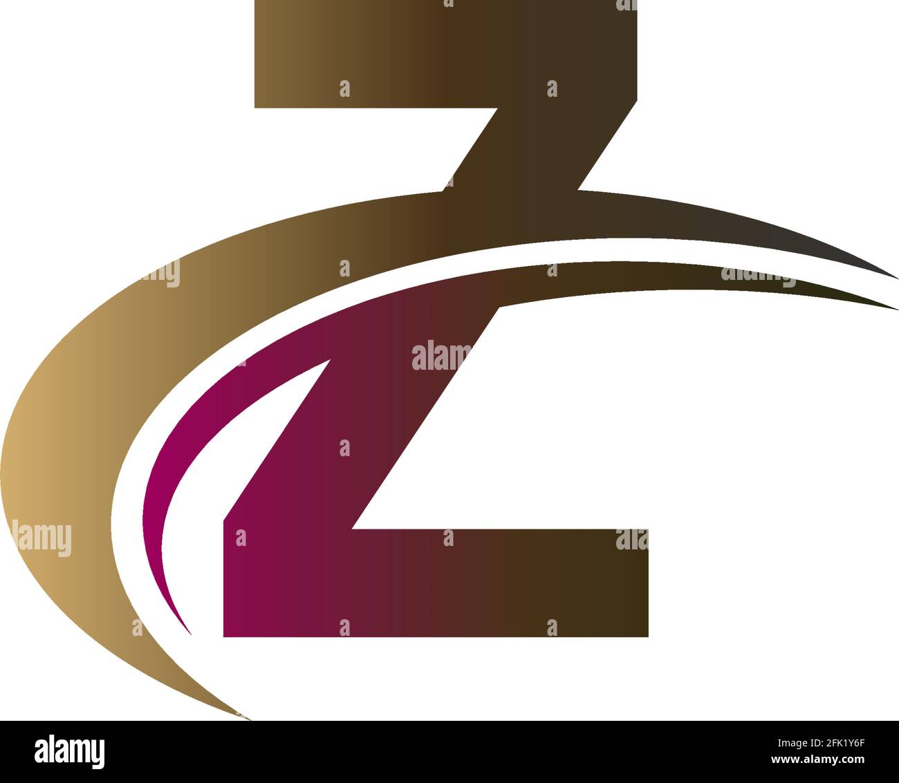 Mix of letter with quick slash design logo icon concept template Stock ...