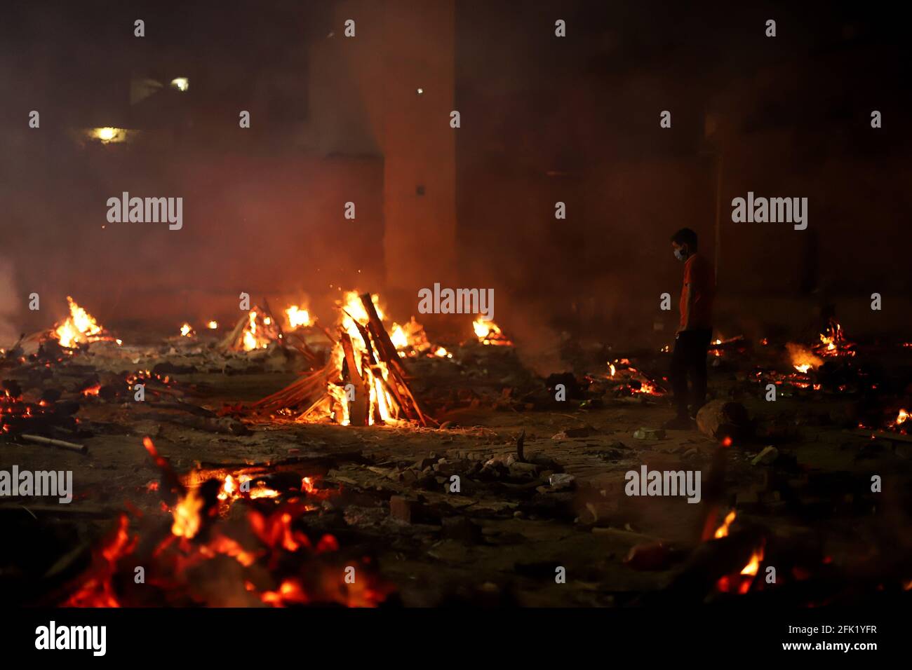 New pyres of victims hi-res stock photography and images - Alamy