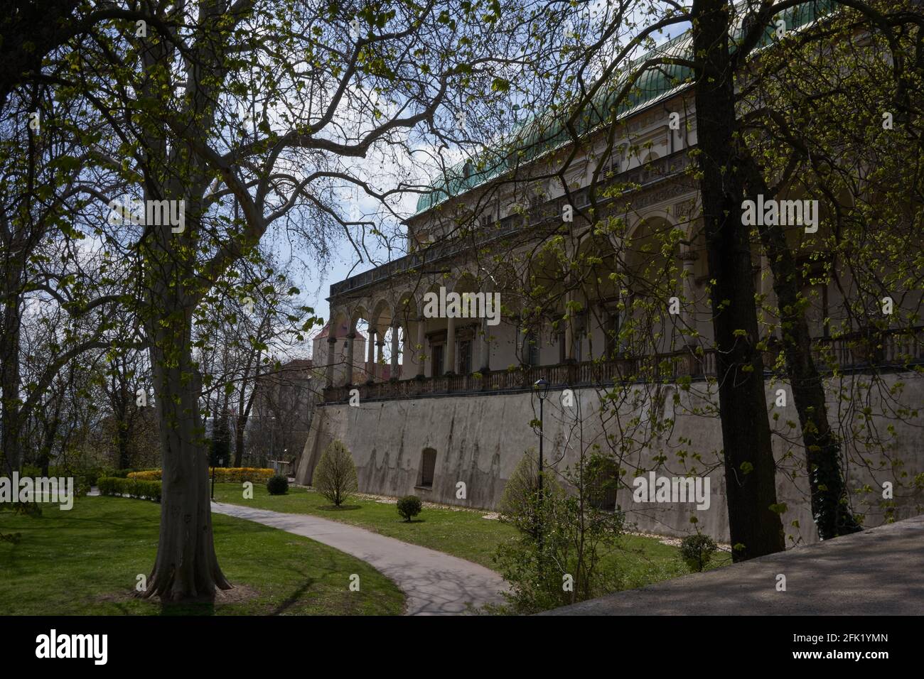 Prague, Czech Republic - April 23, 2021 - A beautiful Renaissance ...