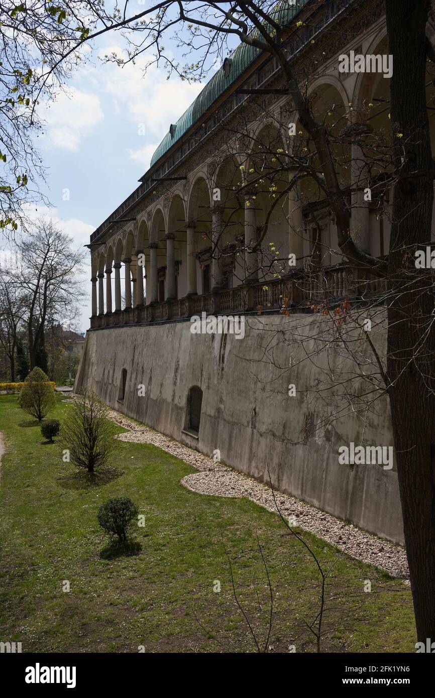 Prague, Czech Republic - April 23, 2021 - A beautiful Renaissance ...