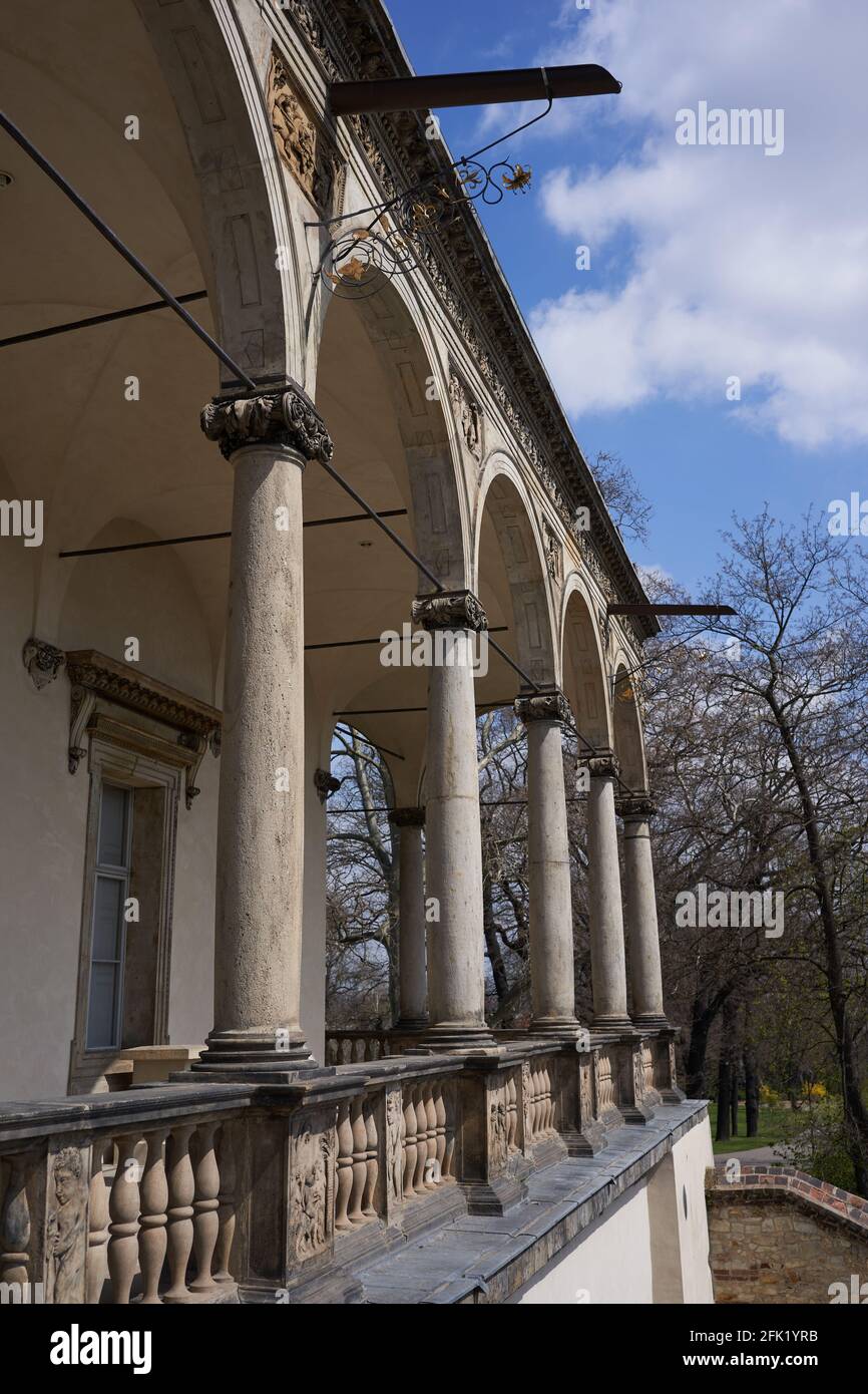 Prague queen annes summer palace hi-res stock photography and images ...