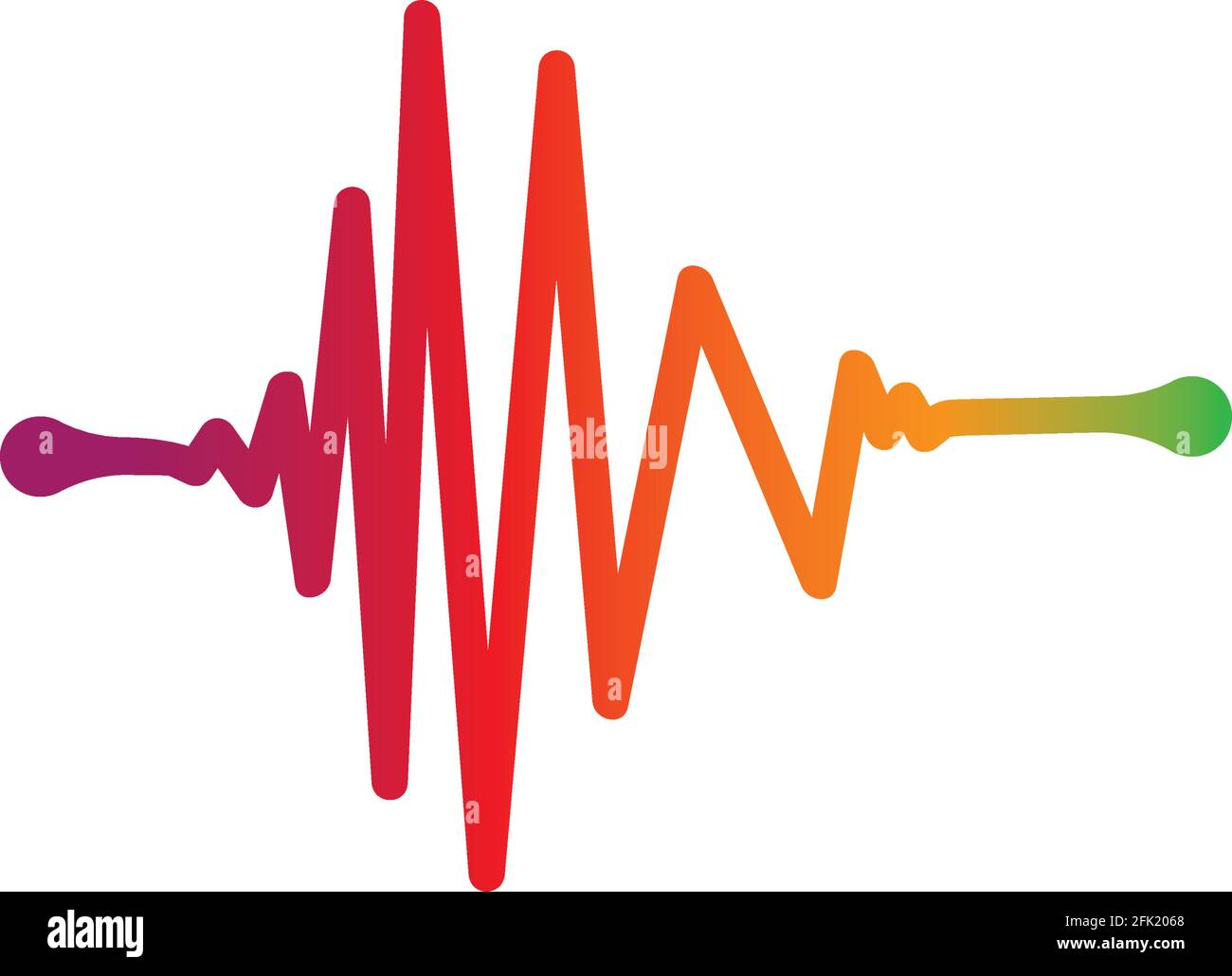 Sound wave logo template vector icon illustration Stock Vector Image ...