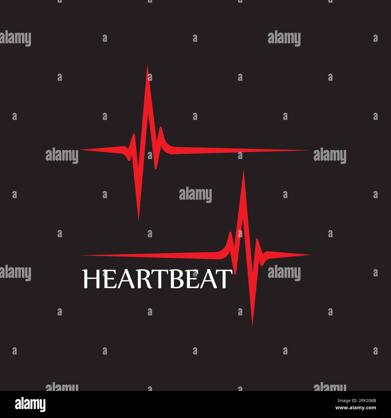 art design health medical heartbeat pulse Stock Vector Image & Art - Alamy