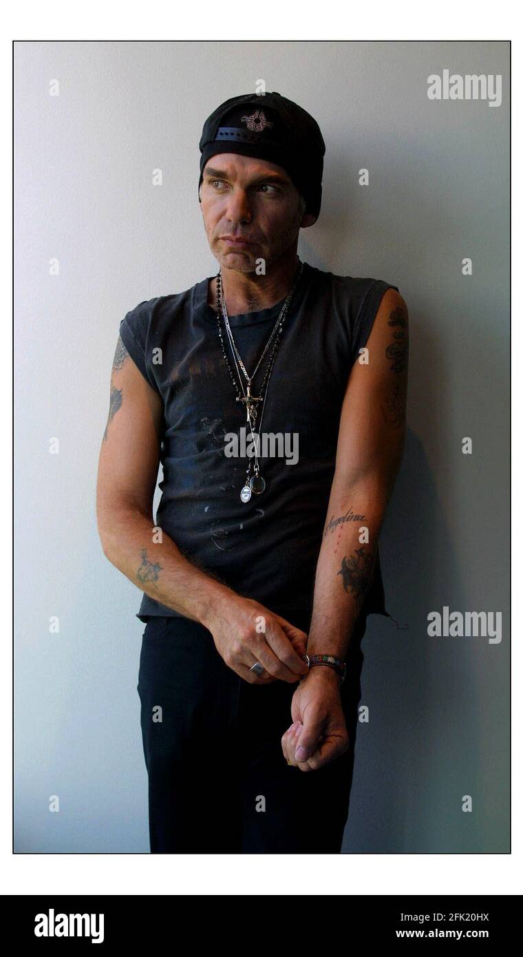 Billy Bob Thornton......London.pic David Sandison 4/7/2001 Stock Photo ...