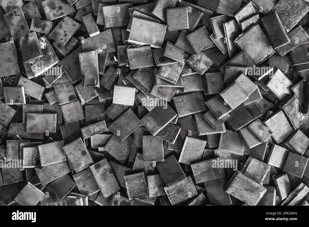 Metal waste, embedded parts for concrete structures with reinforcement ...