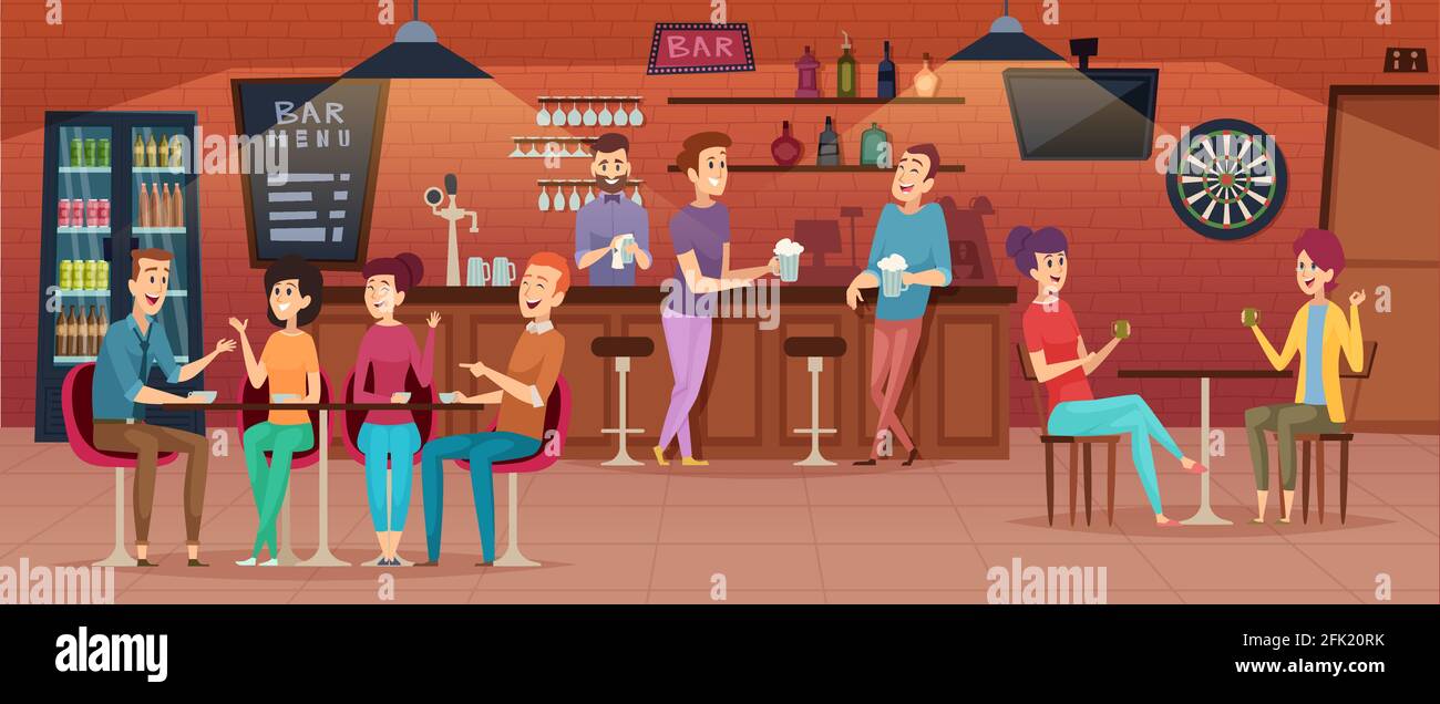 Male best friends talking coffee Stock Vector Images - Alamy