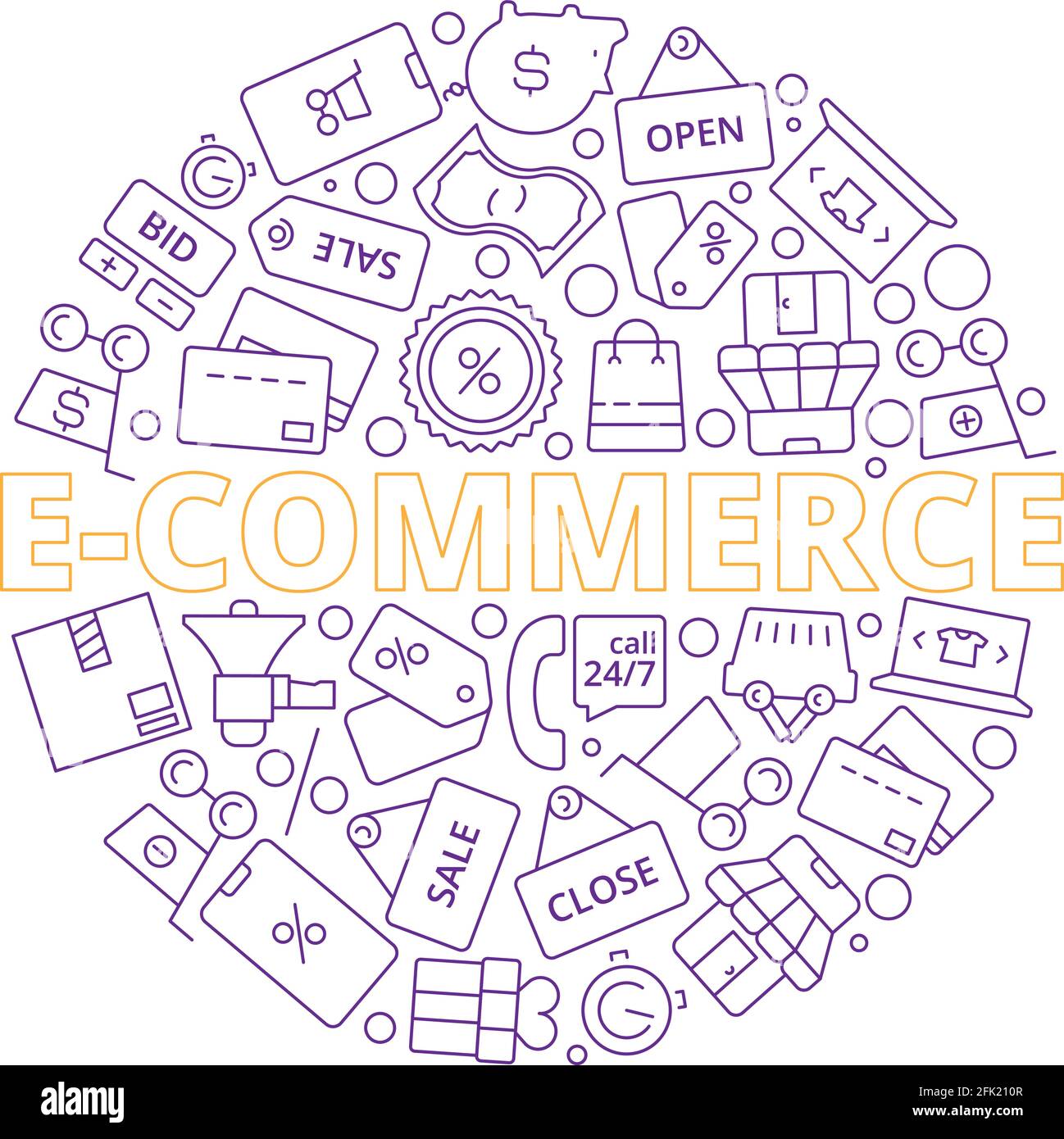 E-commerce. Online retail products business purchase web price sale ...