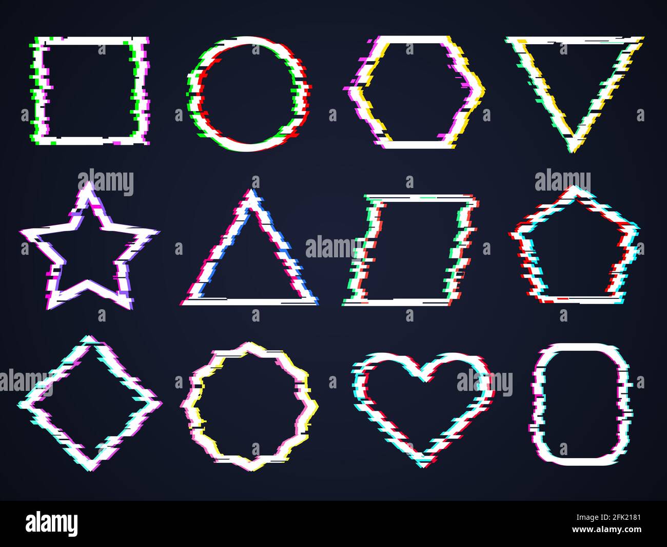 Rectangular shape shapes hi-res stock photography and images - Alamy