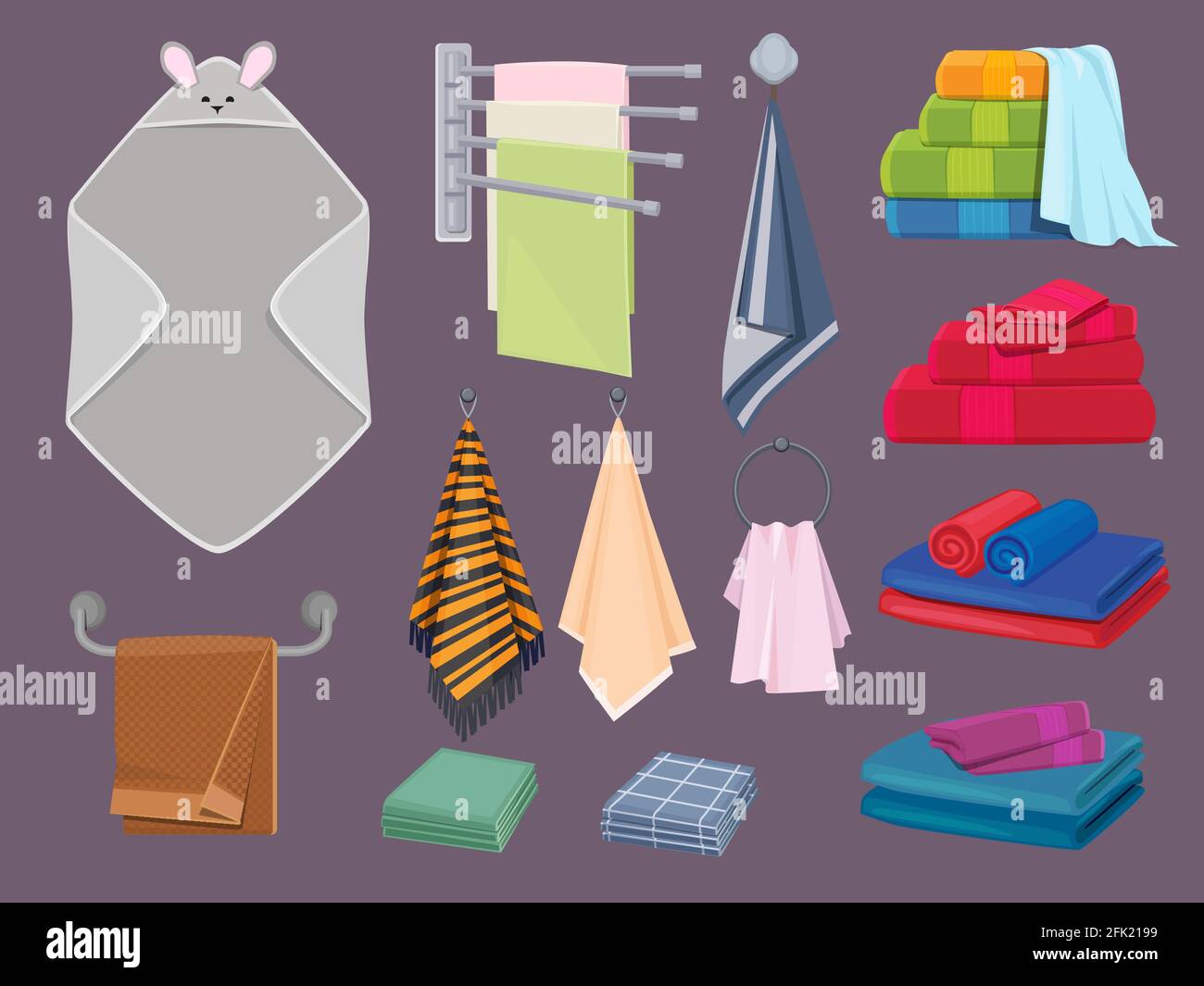 Hanging blankets Stock Vector Images - Alamy