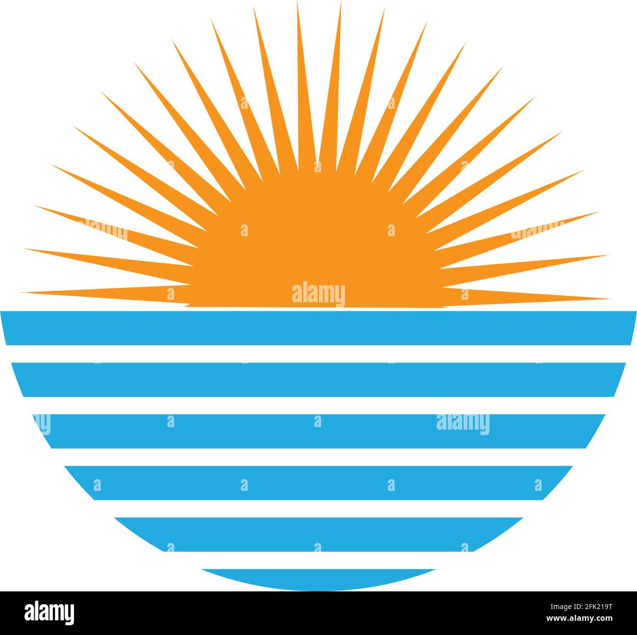 Sun logo and symbols star icon web Vector Stock Vector Image & Art - Alamy