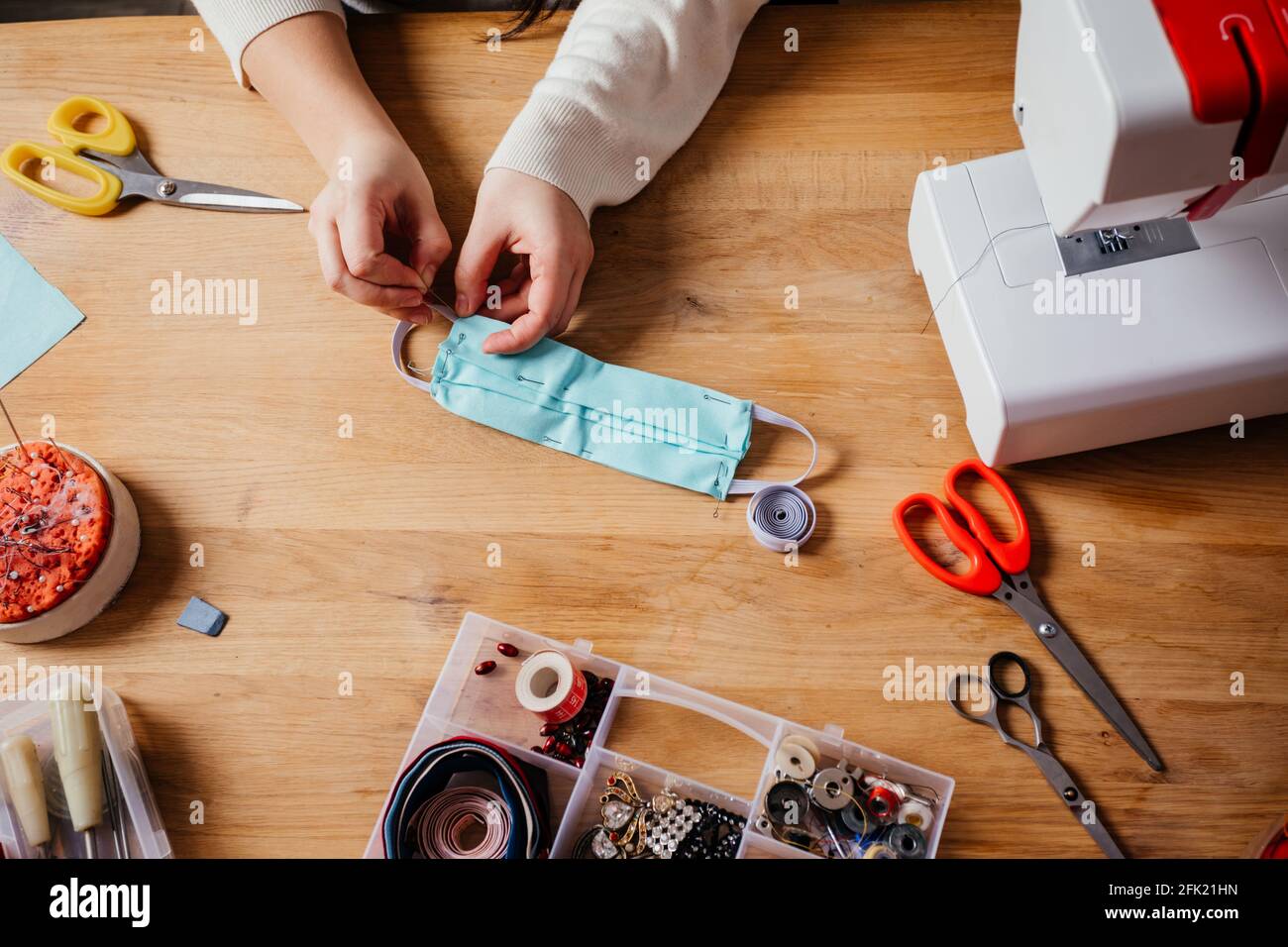 Facemask stage hi-res stock photography and images - Alamy