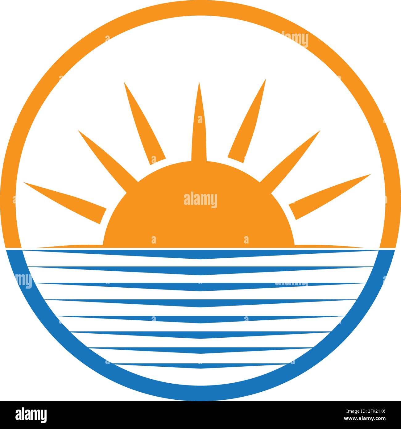 Sun logo and symbols star icon web Vector Stock Vector Image & Art - Alamy