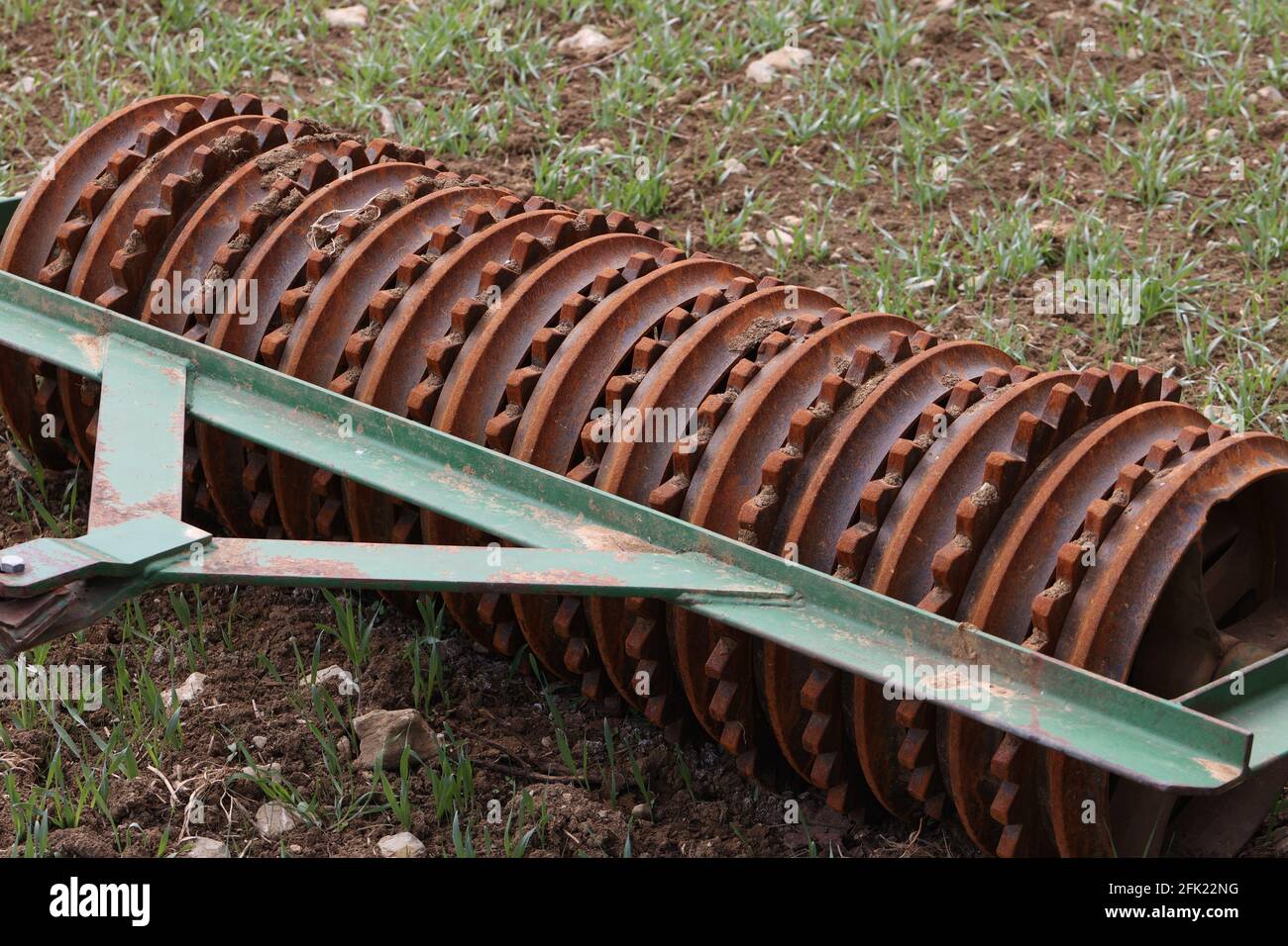 Disc harrow and old harrow hi-res stock photography and images - Alamy