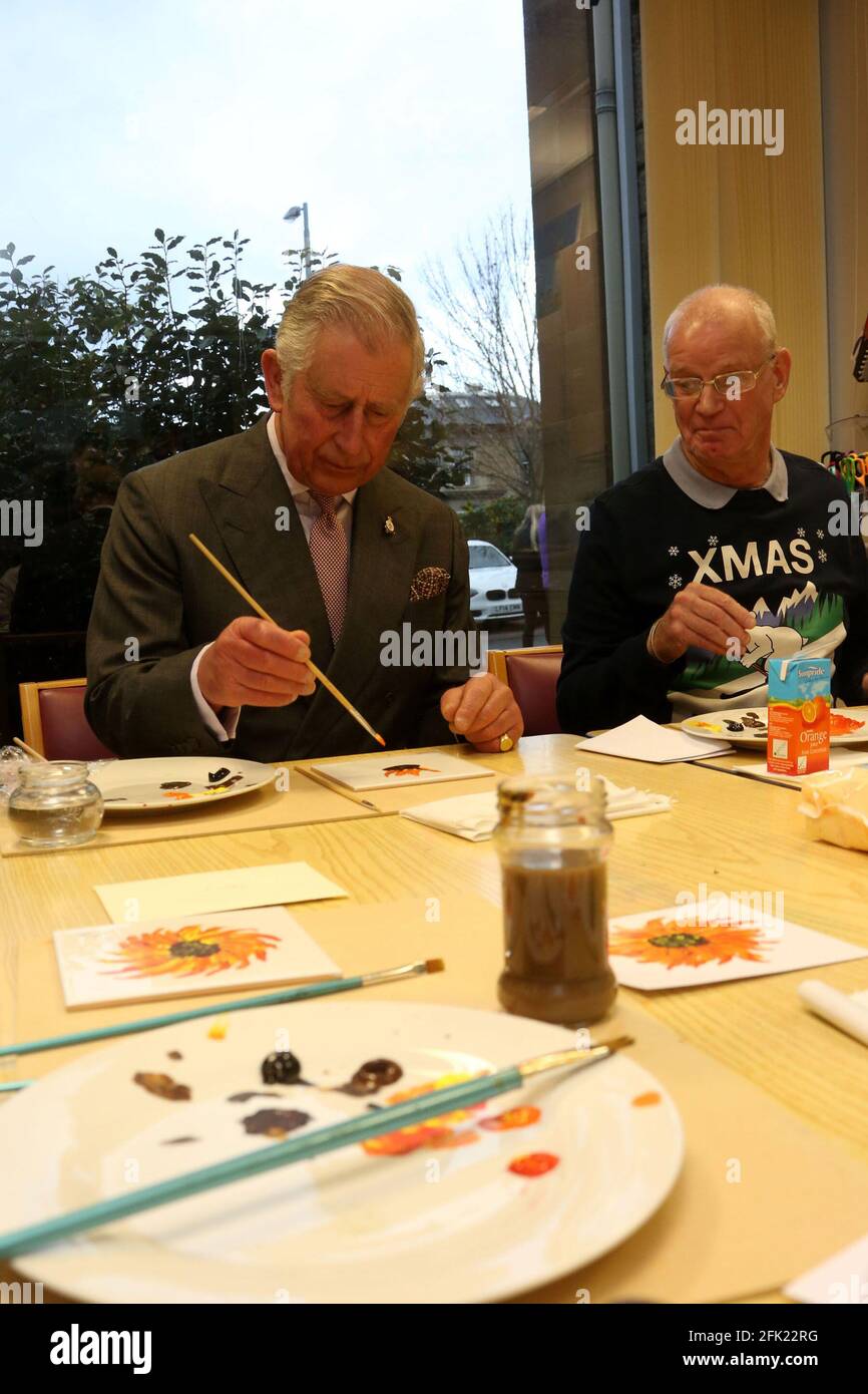 Hrh charles painting hi-res stock photography and images - Alamy