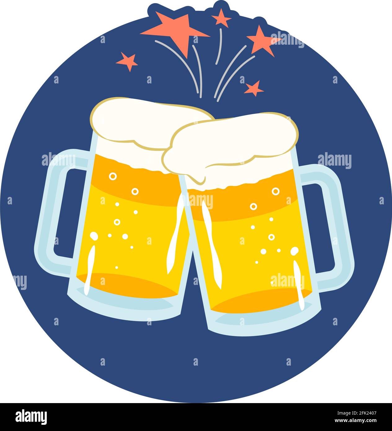 Cheers mark.Vector illustration that is easy to edit Stock Vector Image ...