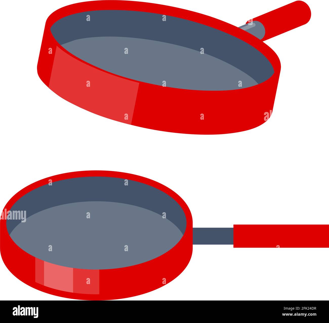 Frying pan.Vector illustration that is easy to edit Stock Vector Image ...