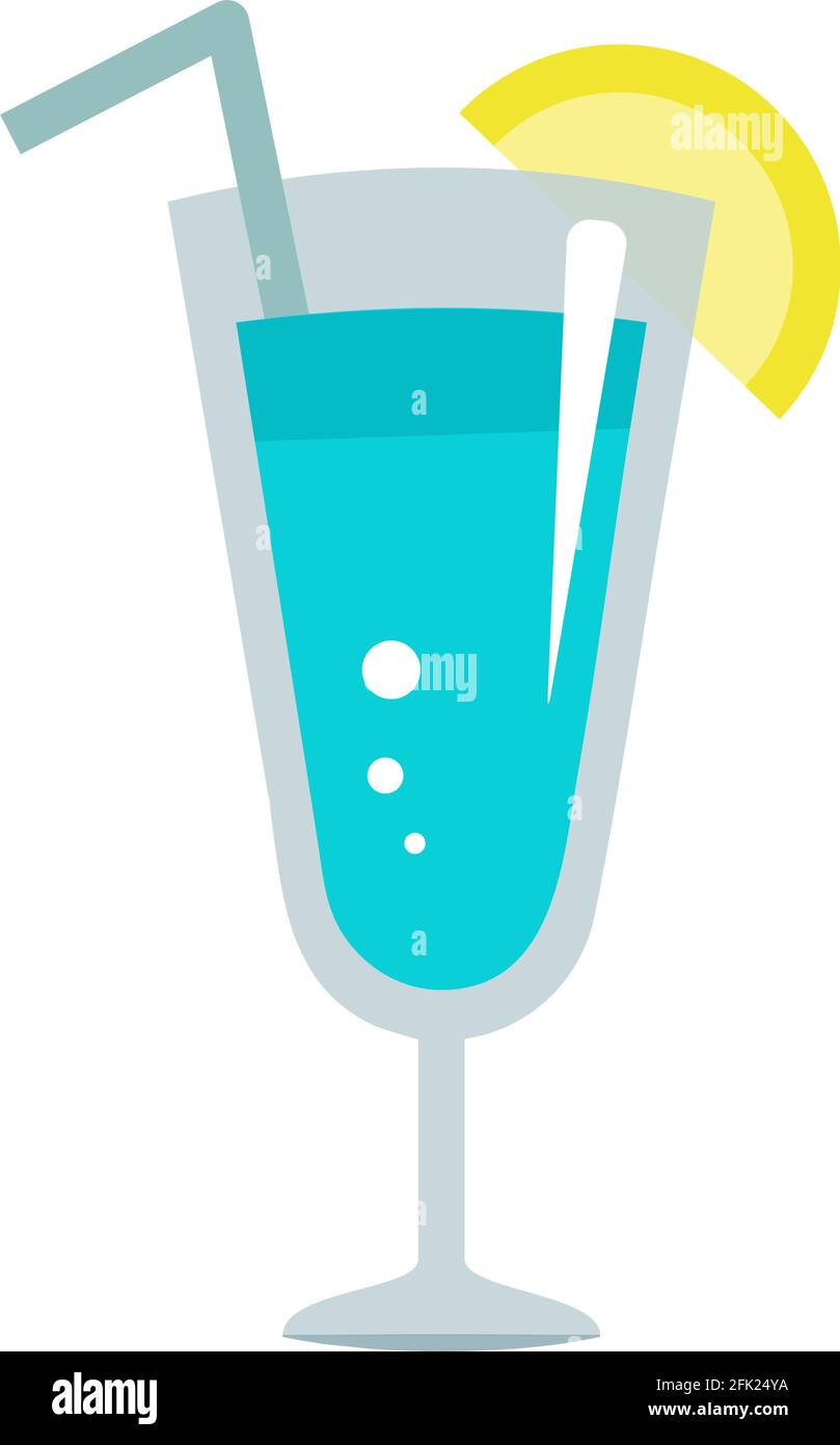 Blue Hawaii.Vector illustration that is easy to edit Stock Vector Image ...