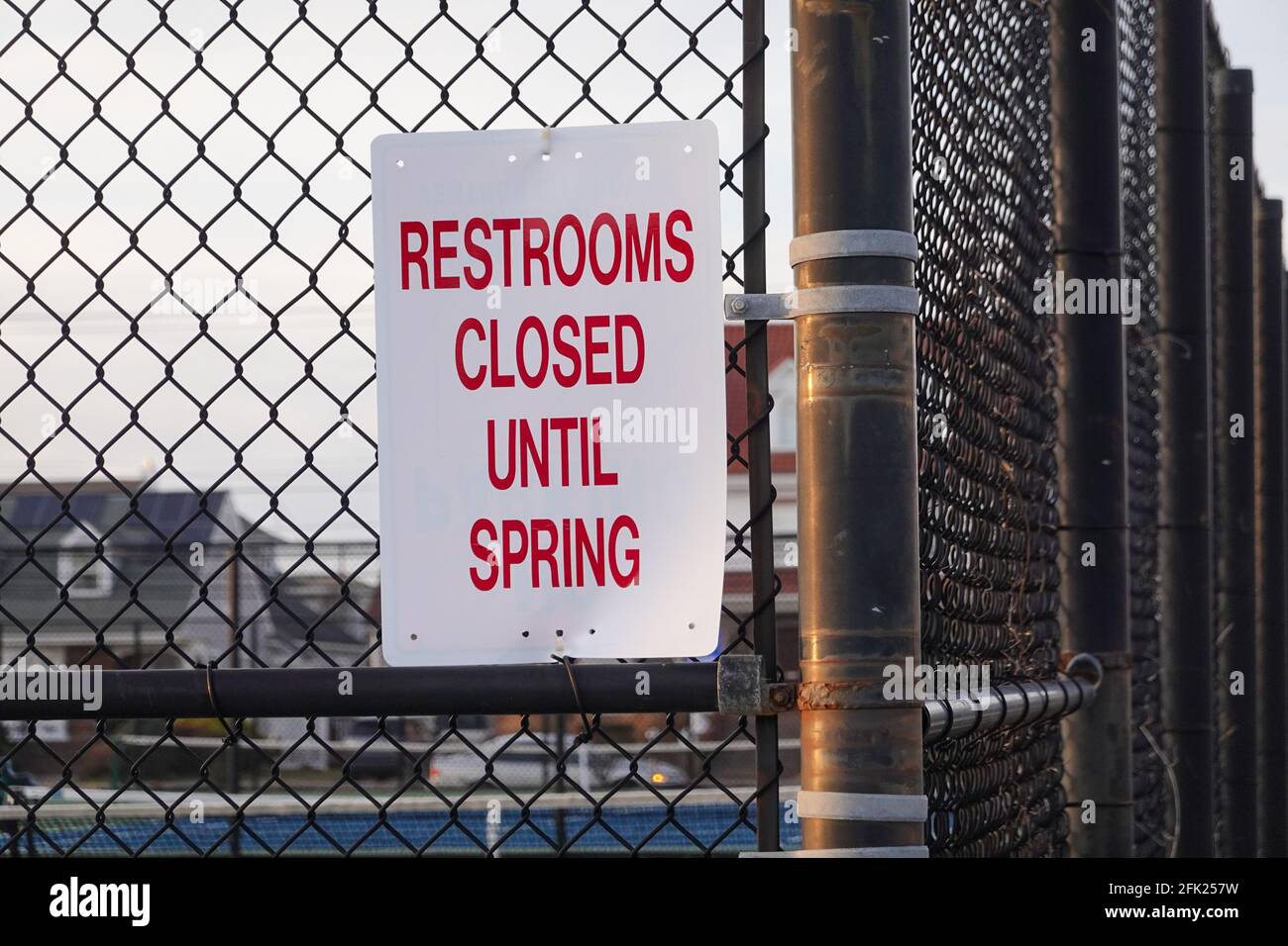 Restrooms are closed hi-res stock photography and images - Alamy