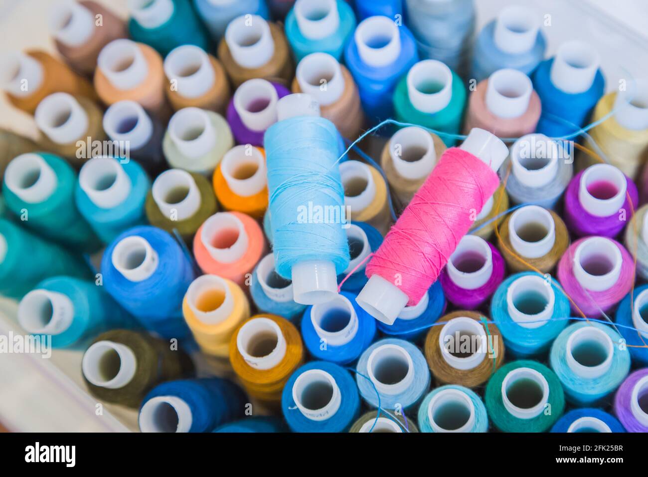 Plastic bobbin hi-res stock photography and images - Alamy