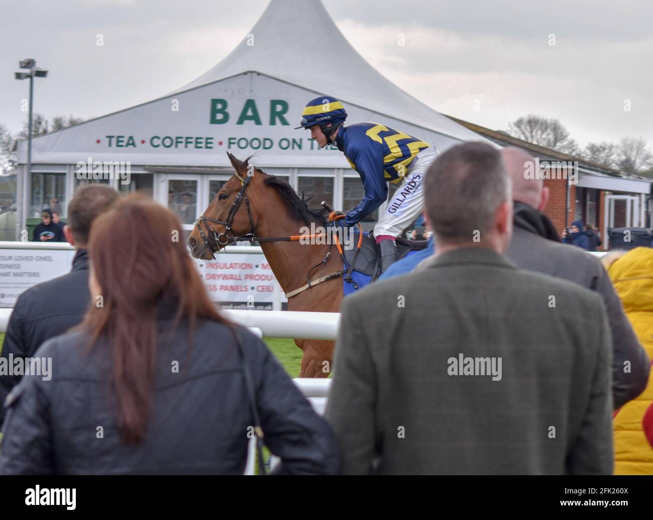 Stratford Horse Racing, National Hunt races Stock Photo - Alamy