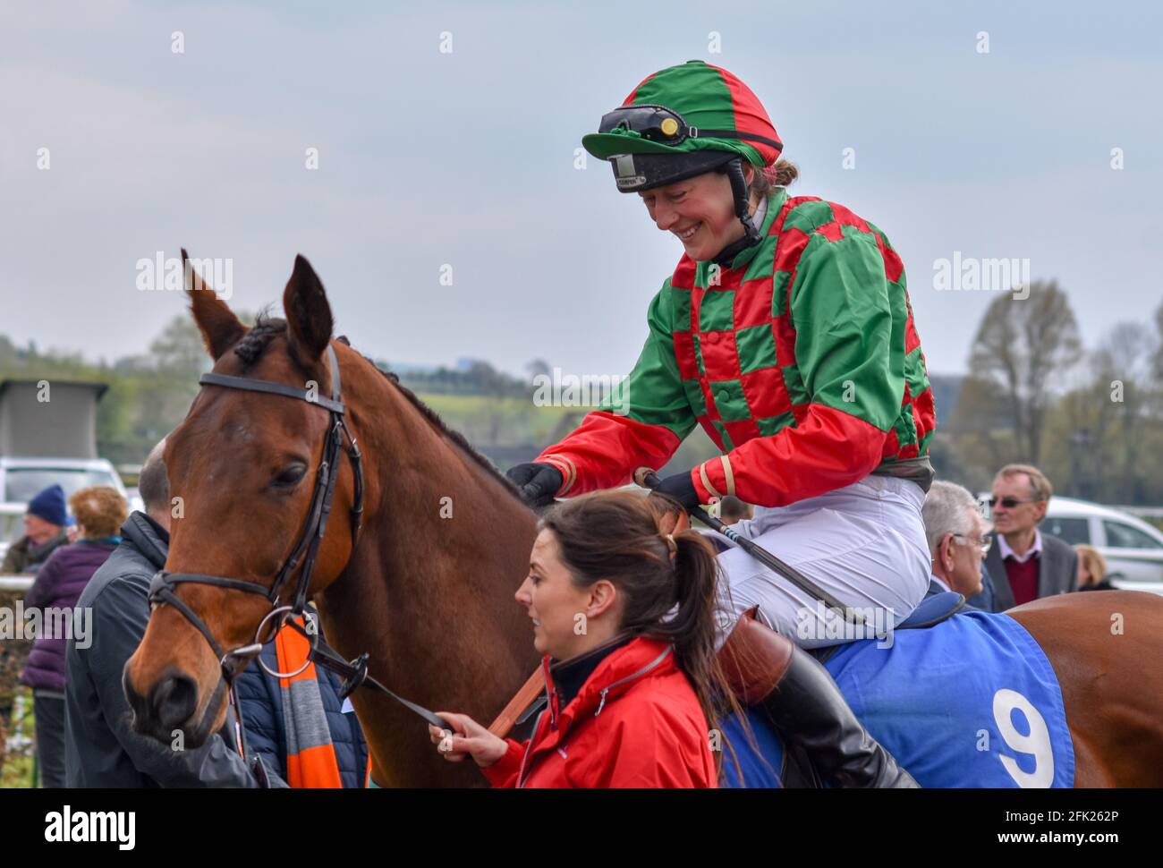 Stratford Horse Racing, National Hunt races Stock Photo - Alamy