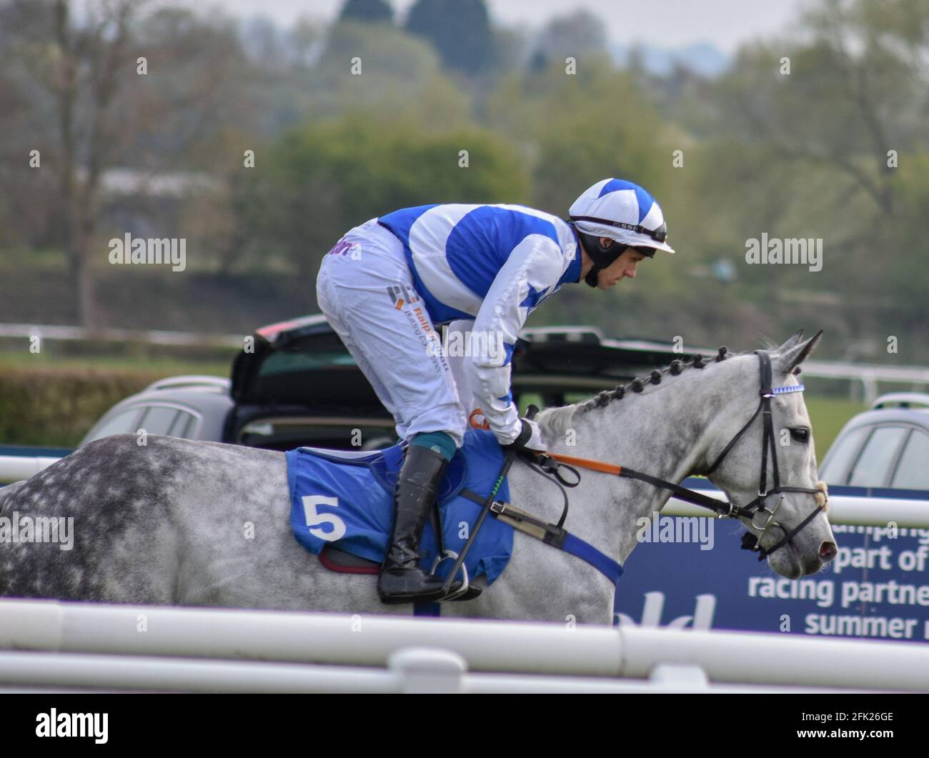Stratford Horse Racing, National Hunt races Stock Photo - Alamy