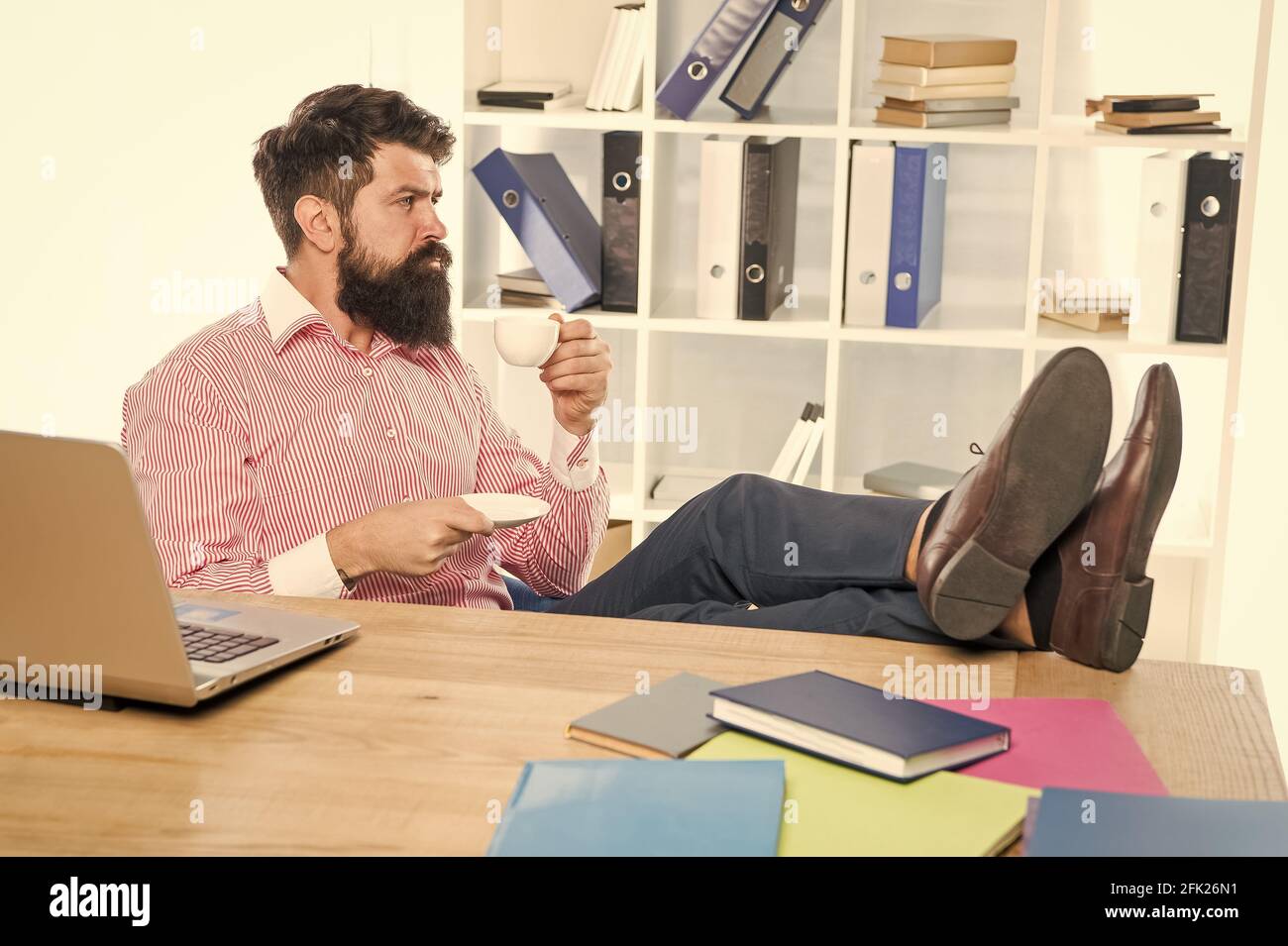 Businessman kicked hi-res stock photography and images - Alamy