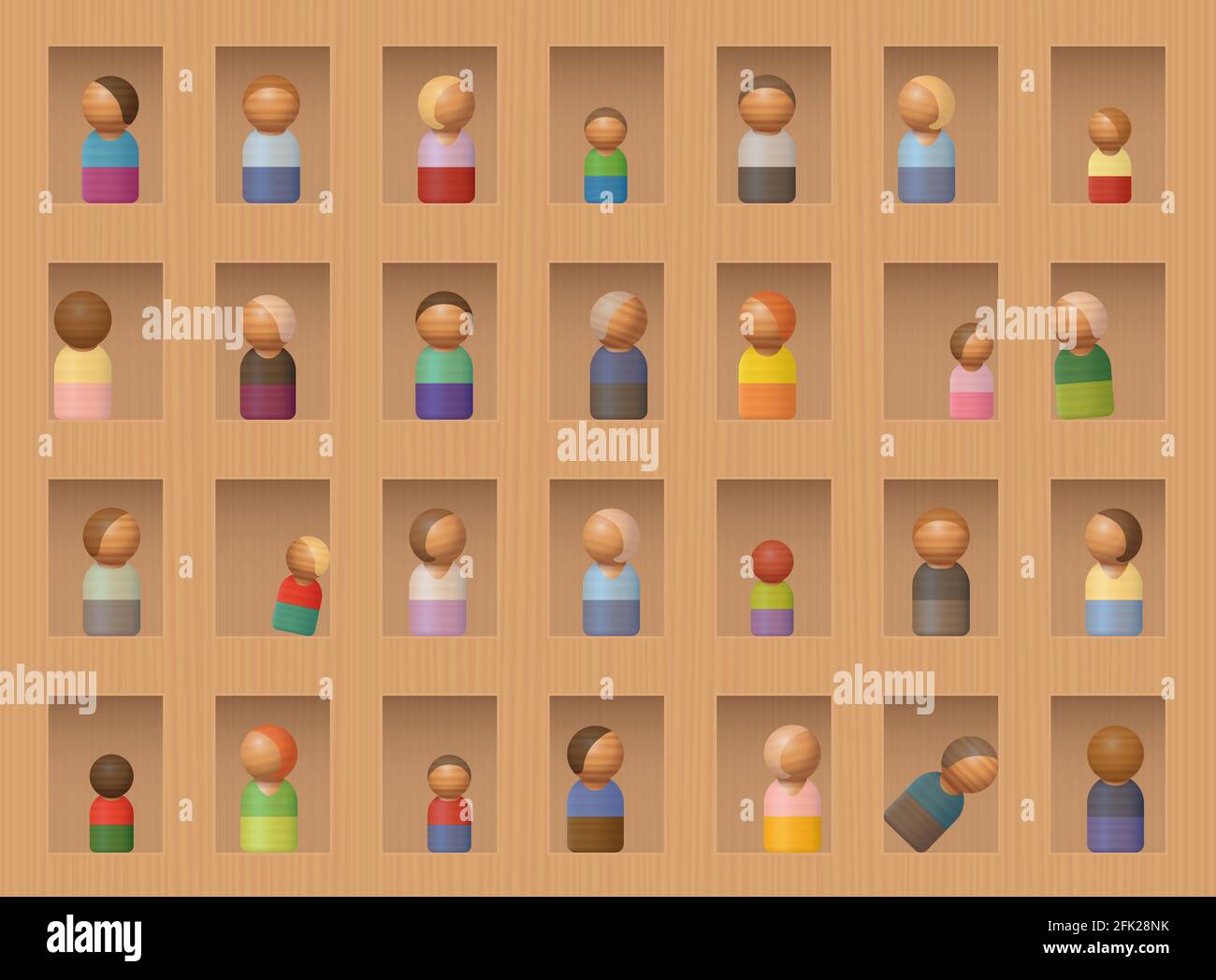 Quarantine, lockdown, loneliness, separation, social distancing ...