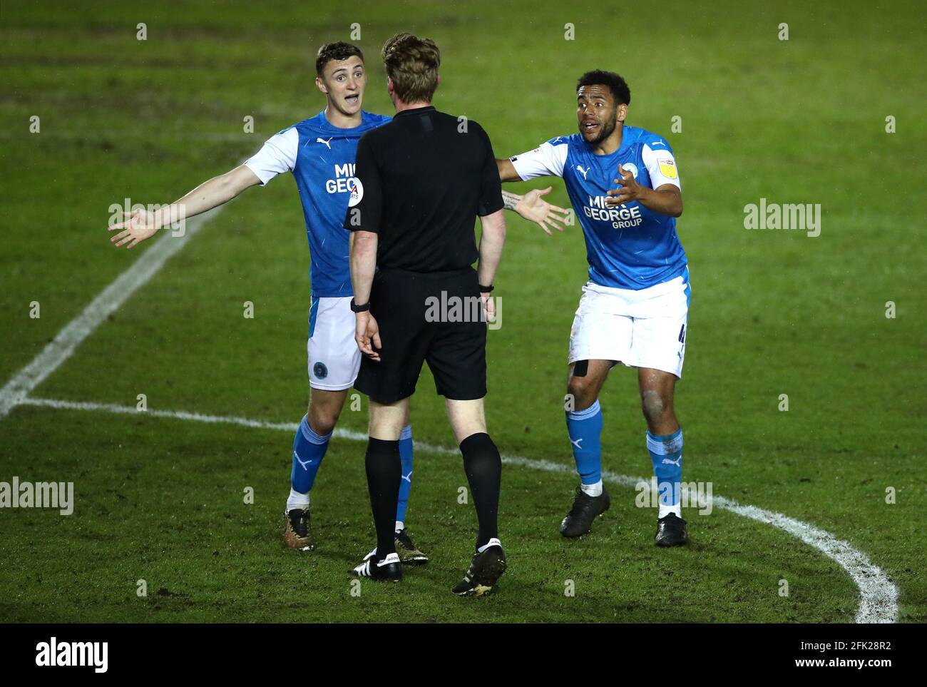 English referee jack taylor hi-res stock photography and images - Alamy