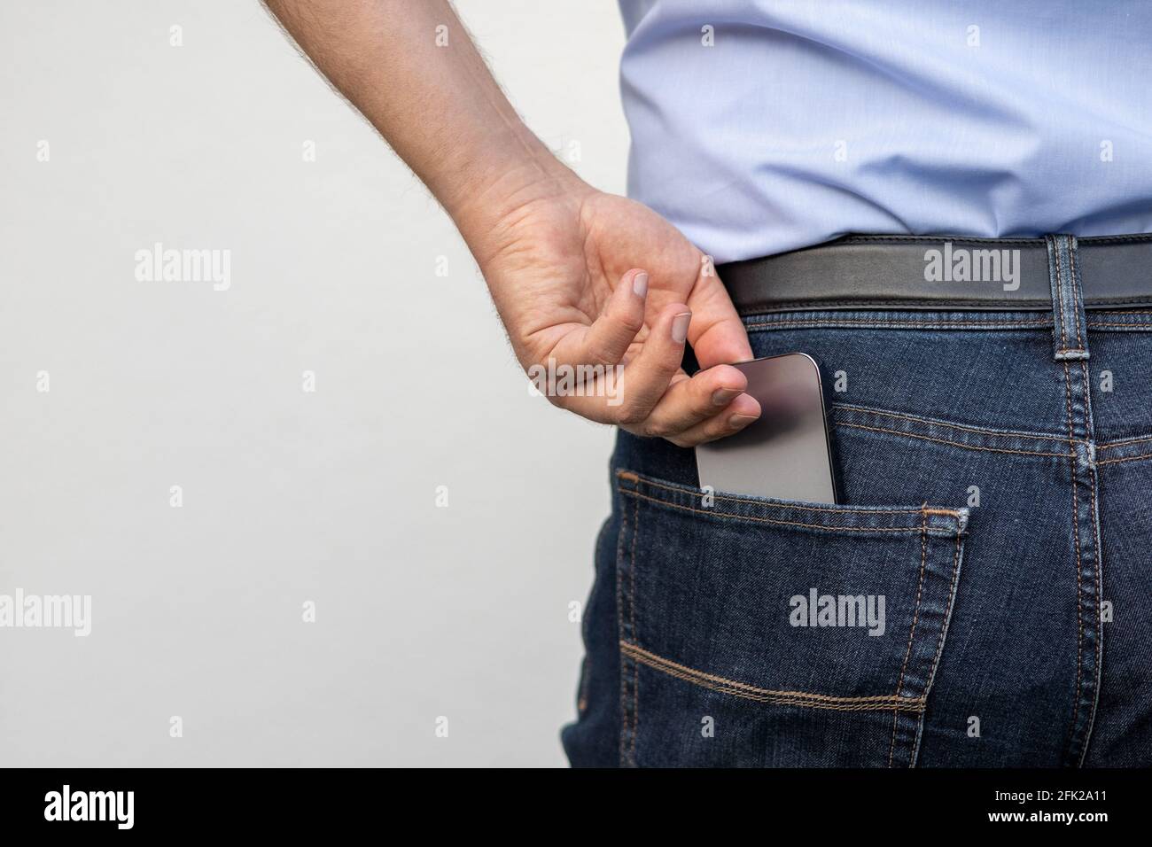Back pocket phone hi-res stock photography and images - Alamy