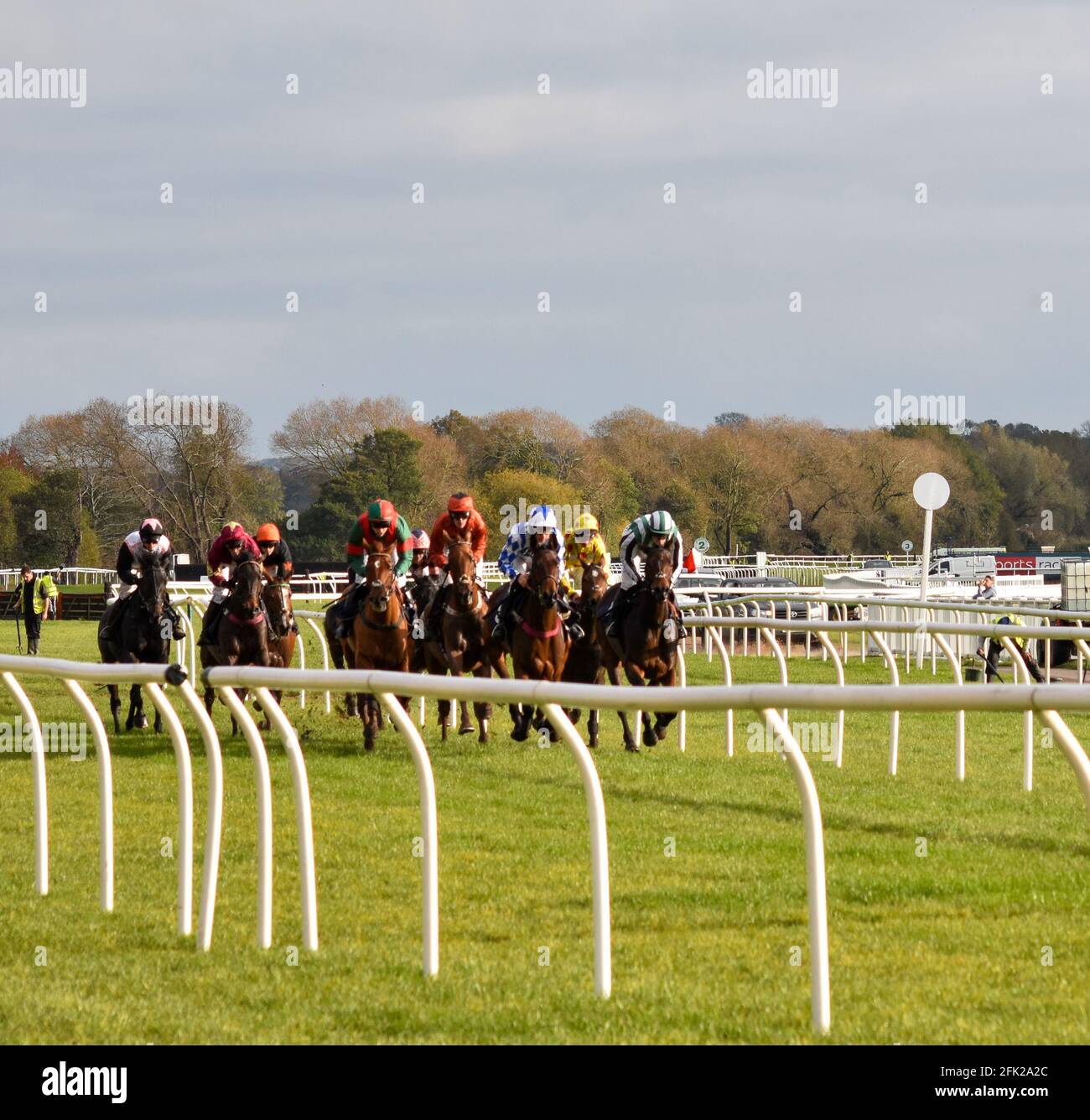 Uttoxeter Races, National Hunt Racing meeting, Winter Ladies Day Stock ...